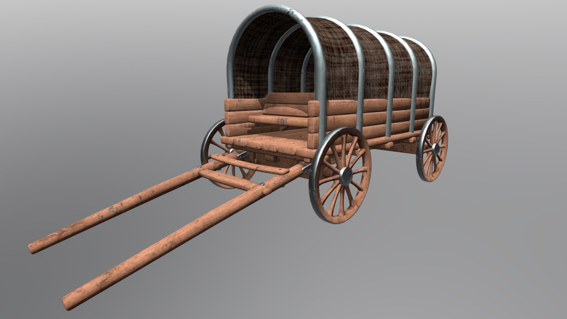 Wagon - 3D model by polienkoks [2426117] - Sketchfab