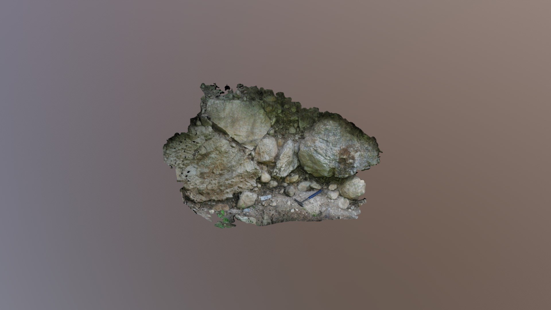 Fractured pebbles (Sava fault) - 3D model by Marko Vrabec (@okram ...