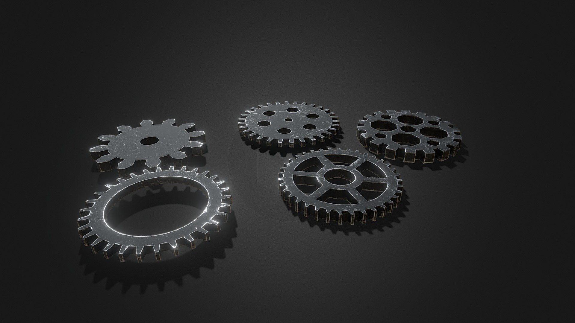 Gears - Download Free 3D model by Cécile Amstad (@c.m.a) [2426c5d ...