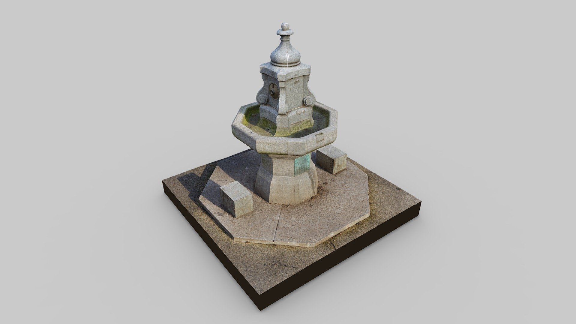 Drinking Fountain Hoxton Square - Download Free 3D model by artfletch ...