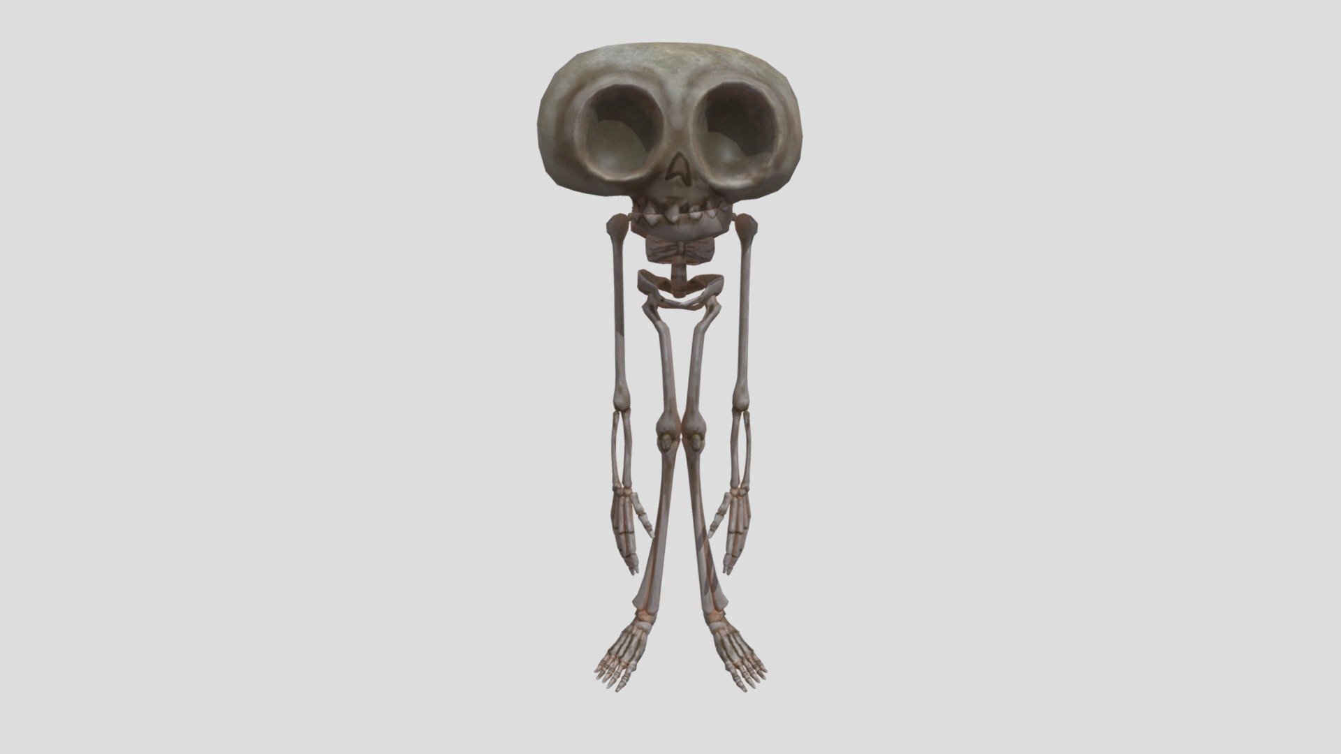 skelly - Download Free 3D model by benjiverhaeg [2428a0d] - Sketchfab