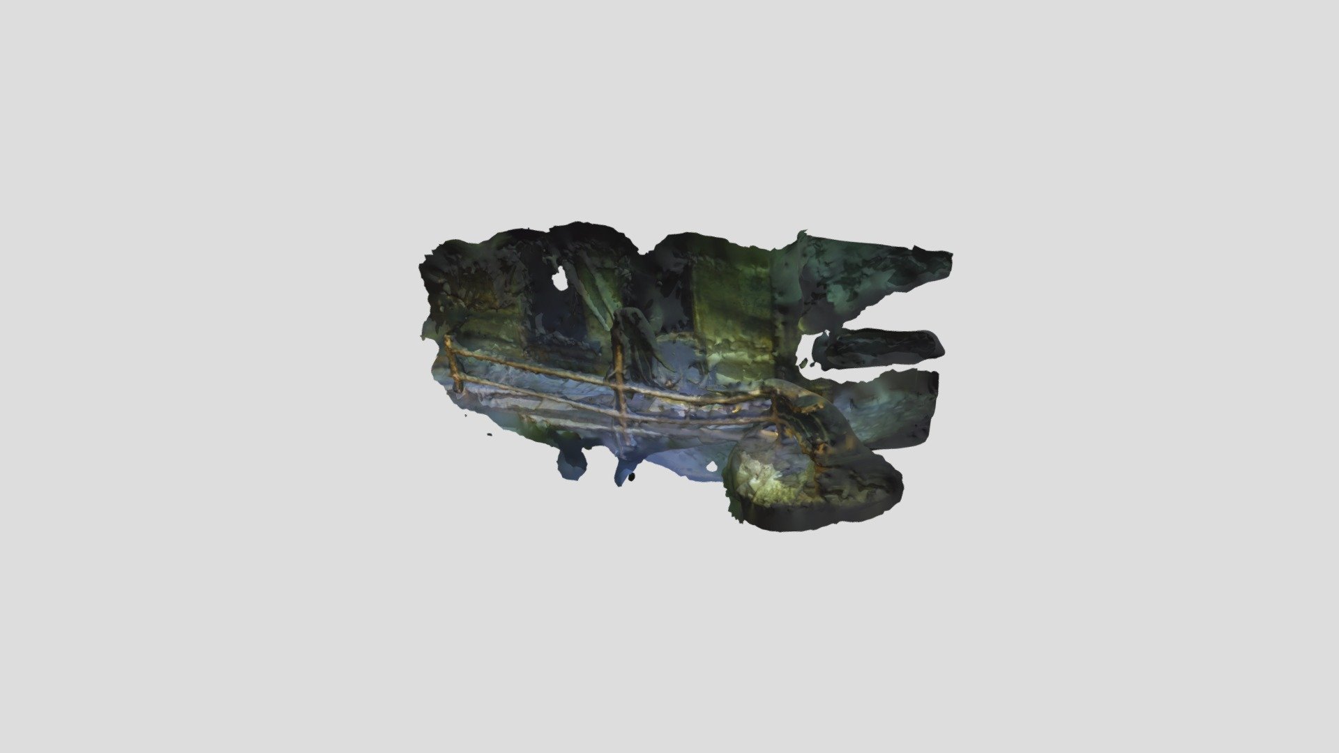 Office by the Ore Loading Pit in Mine La Motte - Download Free 3D model ...