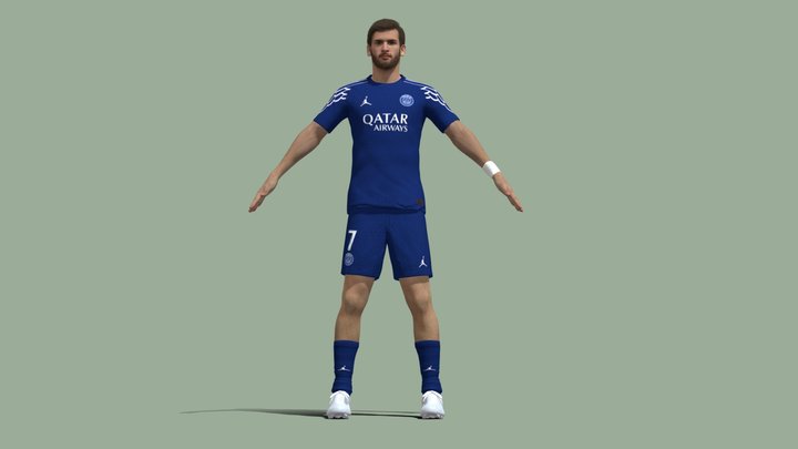 Messi 3D models - Sketchfab