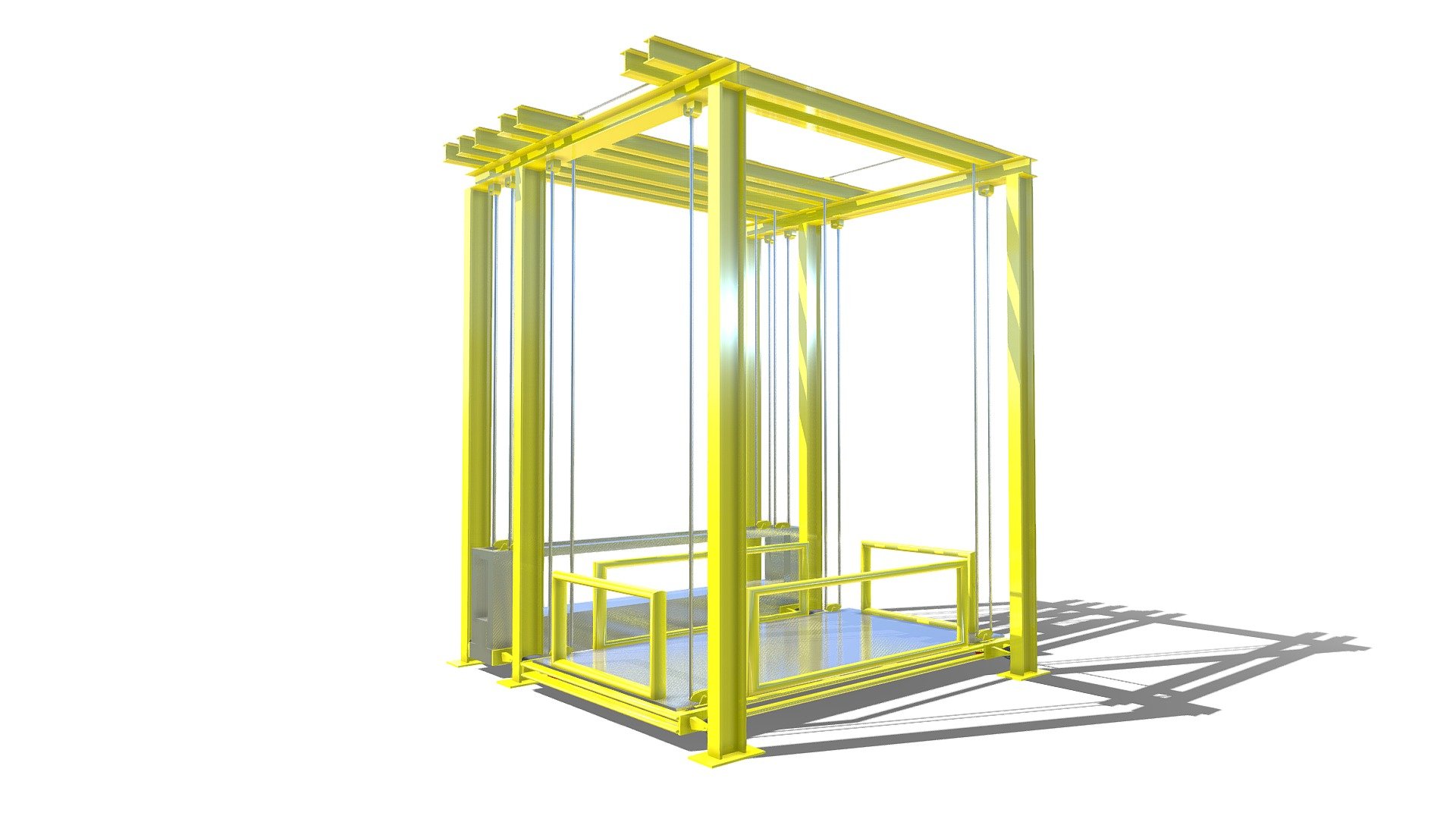 Construction Site Lift - Buy Royalty Free 3D model by Studio Lab ...