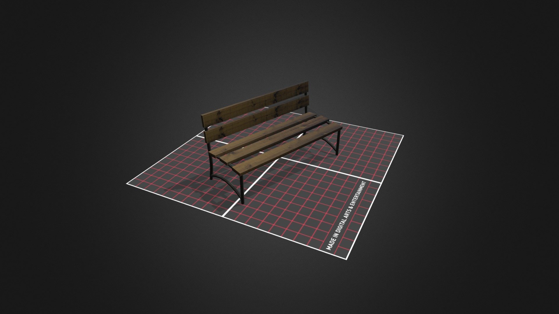 Bench Prop CityScene - 3D model by Anaïs Dewit (@AnaisDewit) [242cec5 ...