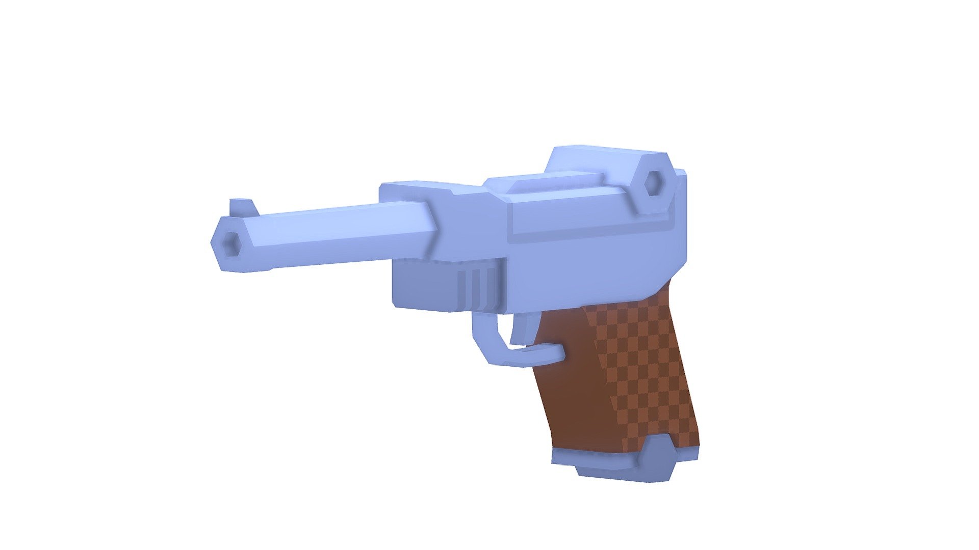 Pistol Lowpoly Animated - Download Free 3D model by Suvalien [242e445 ...