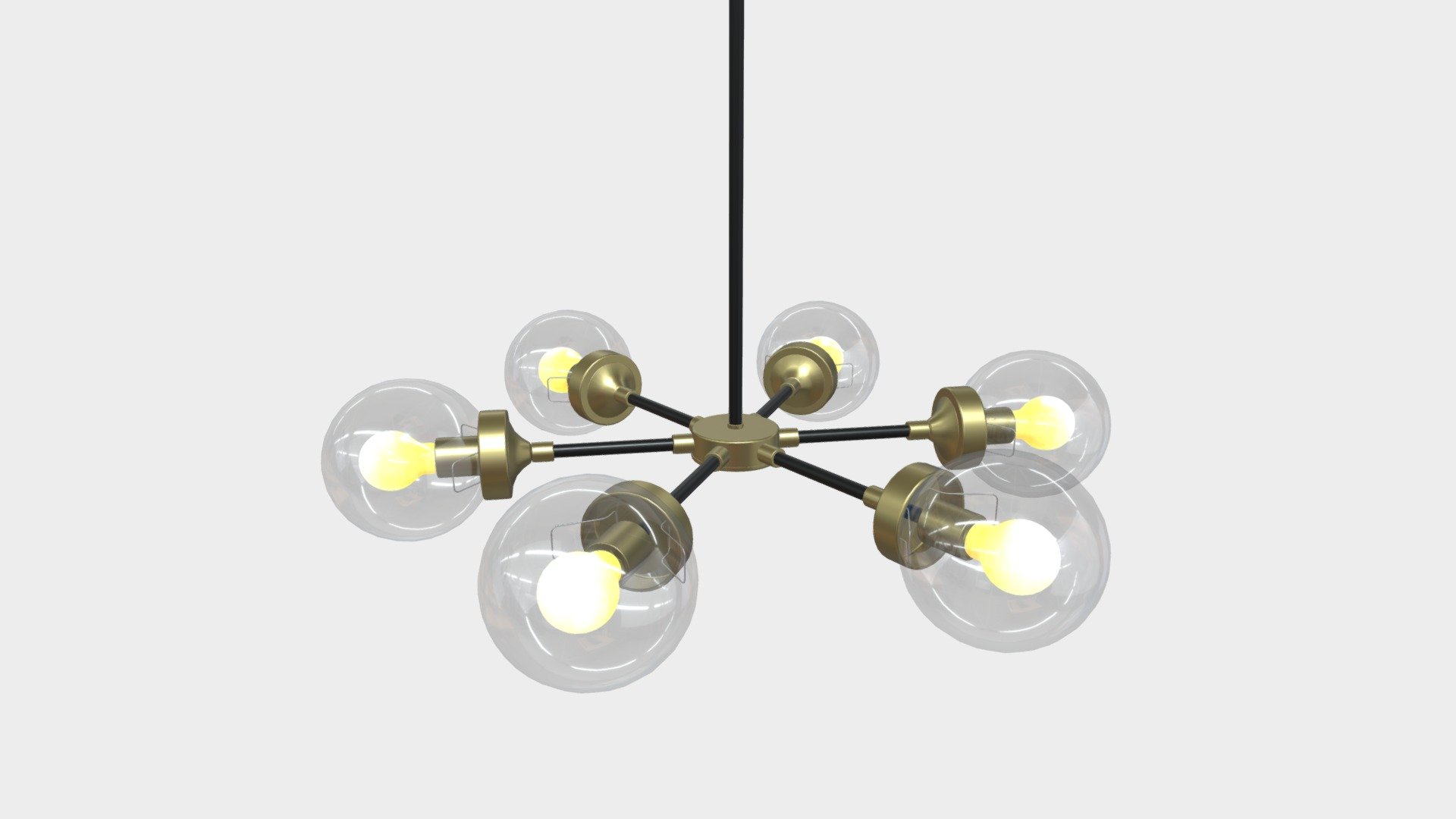 Hanging lamp - 3D model by Artistar3D [242f0cb] - Sketchfab