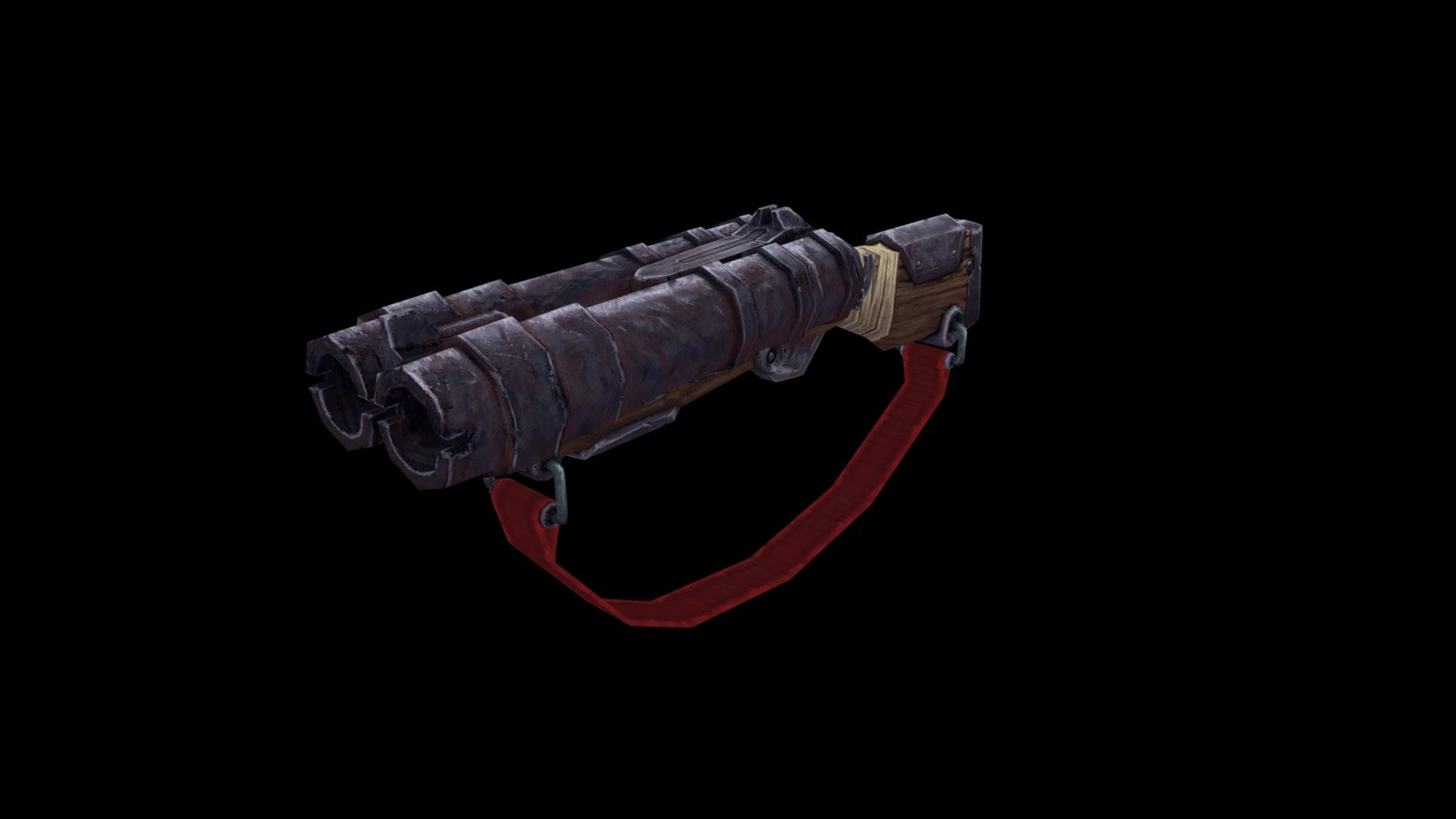 Retro Shooter - Shotgun - 3D model by HGCD [2430077] - Sketchfab