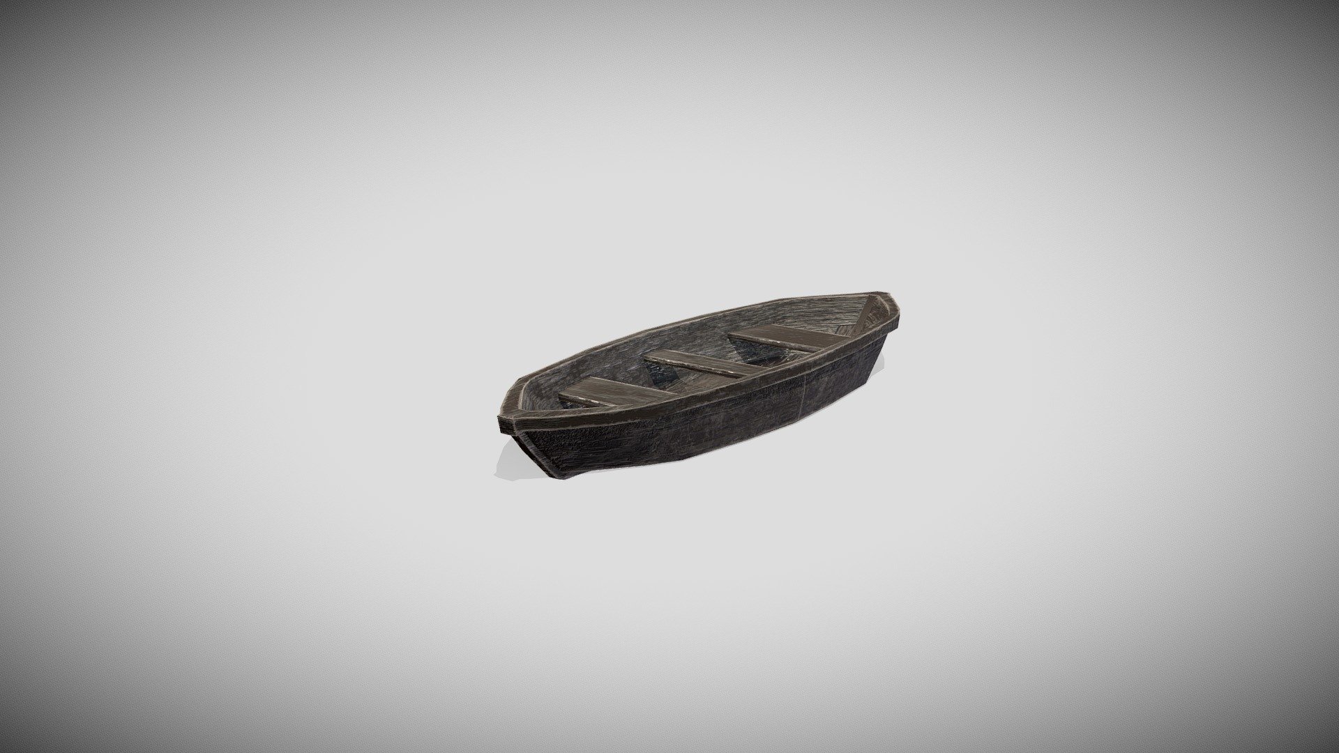 Simple Rowboat - 3D model by Lewis.Degg [2430119] - Sketchfab