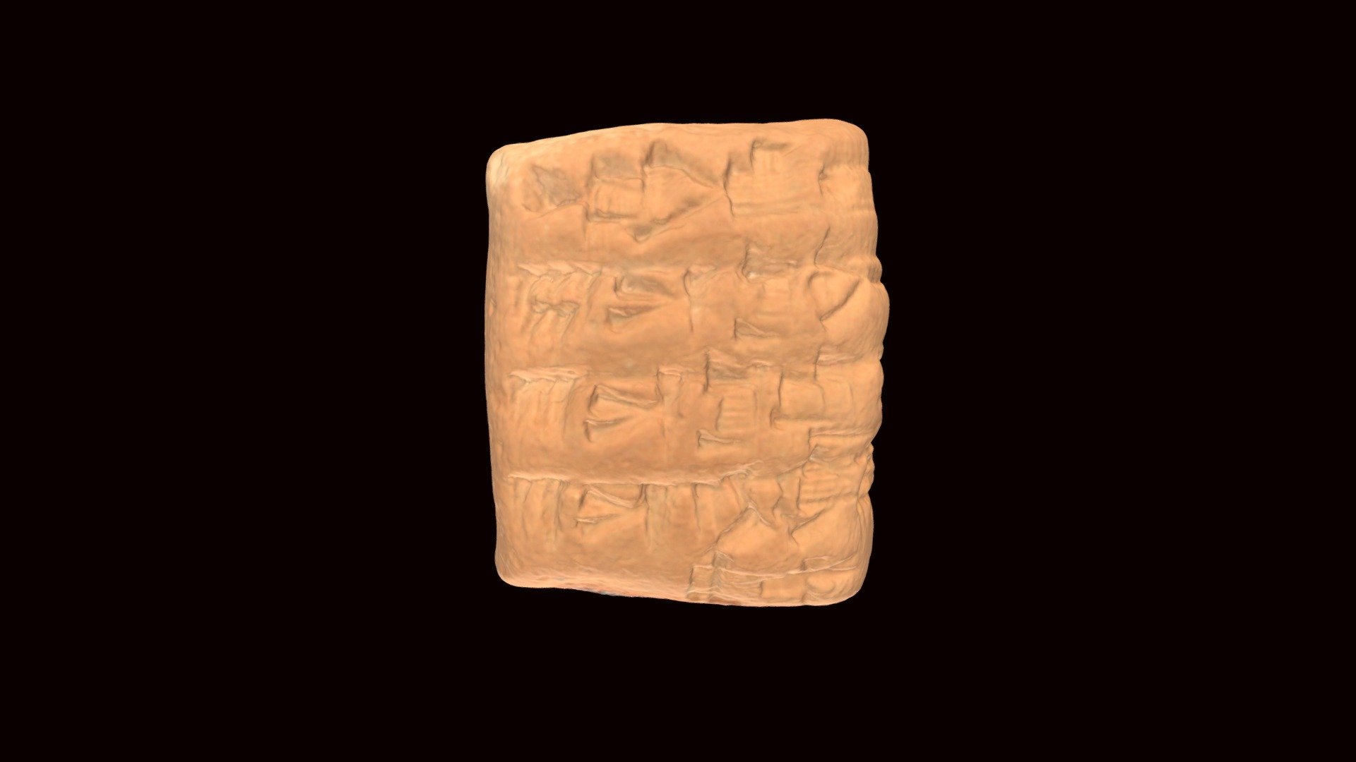 Cuneiform Tablet HMANE1899.2.477 - 3D model by Harvard Museum of the ...