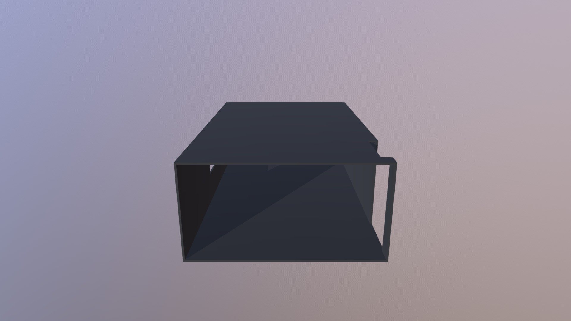 Empty room - 3D model by Mcho1001 [2435556] - Sketchfab