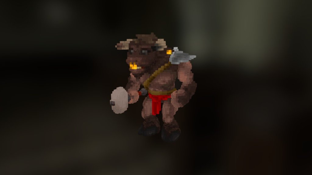 Barony Minotaur - 3D model by mistersneak [2435af5] - Sketchfab
