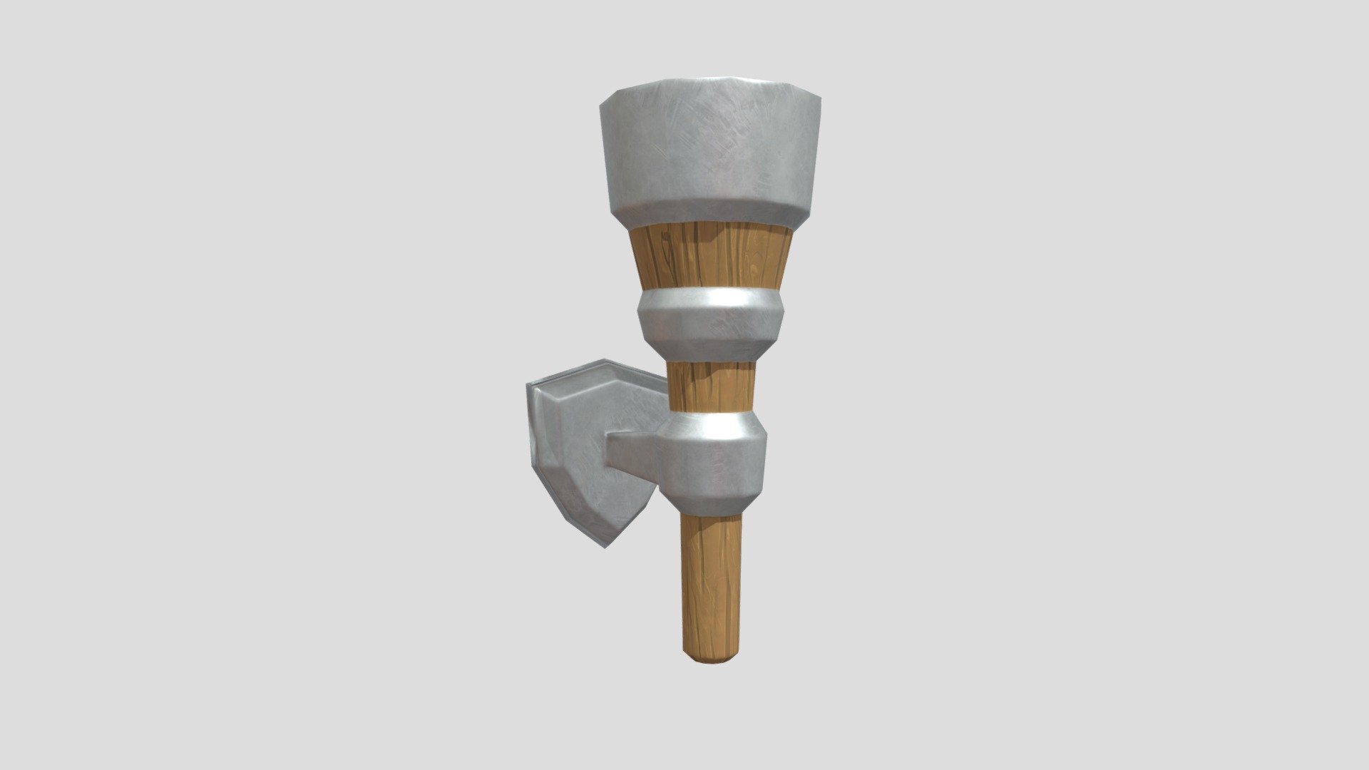 Stylized Torch - 3D model by mariuswestring [243863c] - Sketchfab