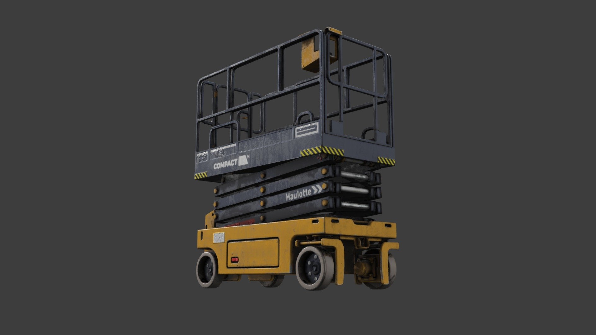 scissor lift - Download Free 3D model by NoXiou5 [2438e8f] - Sketchfab