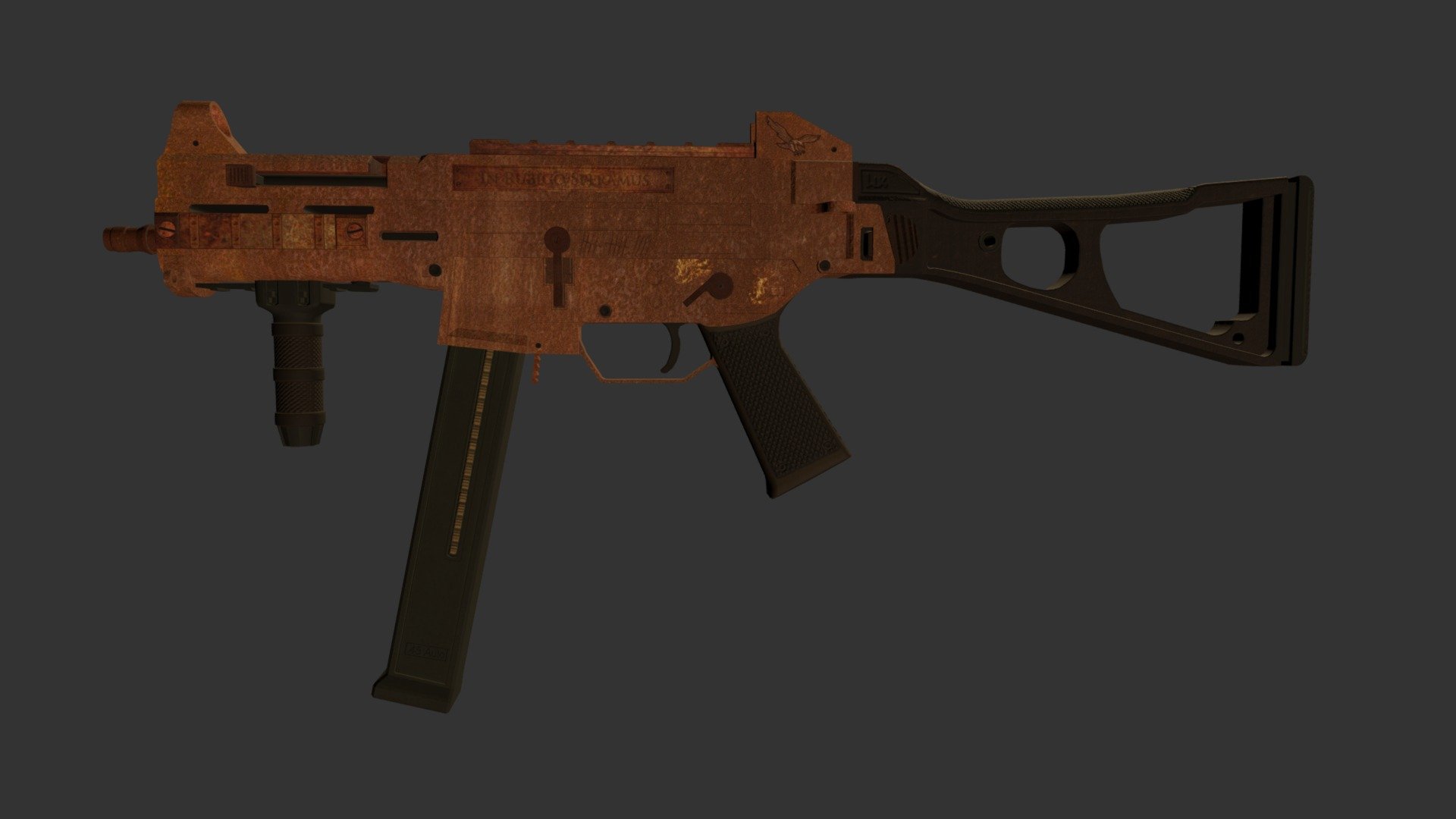 UMP45 / Rustin' Piece - 3D model by Green Guppy (@greenguppy) [2438ee6 ...