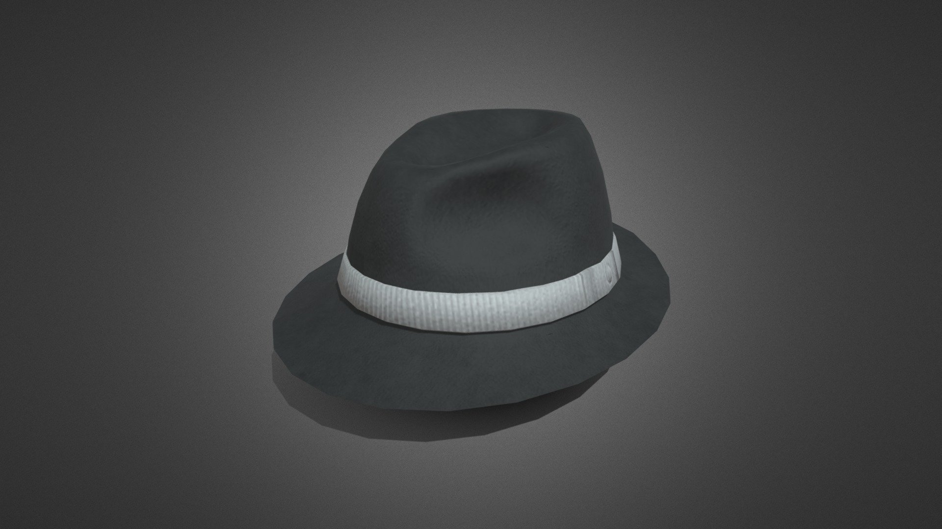 Fedora Hat - 3D model by Clo7er [24395d7] - Sketchfab