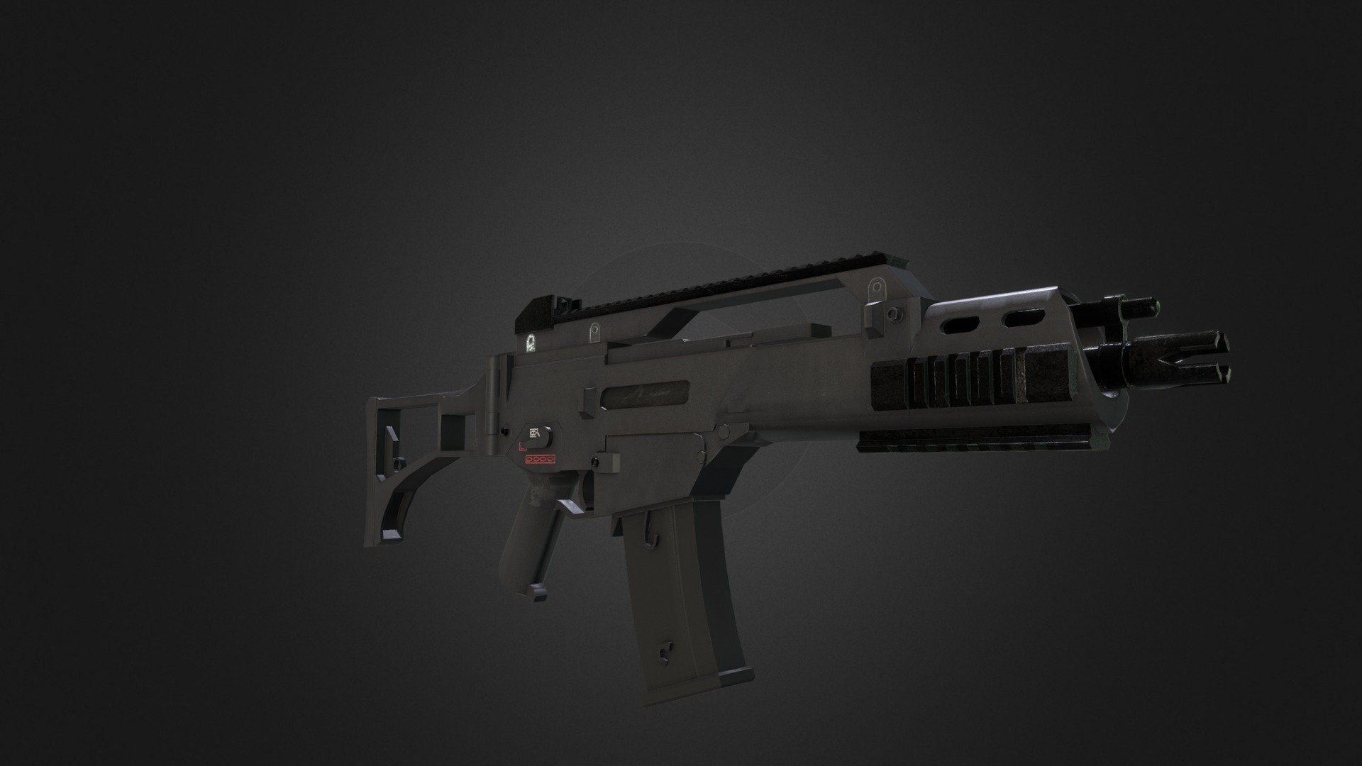 G36C - 3D model by Nikolai Dalager (@nikolaidalager) [243bb50] - Sketchfab