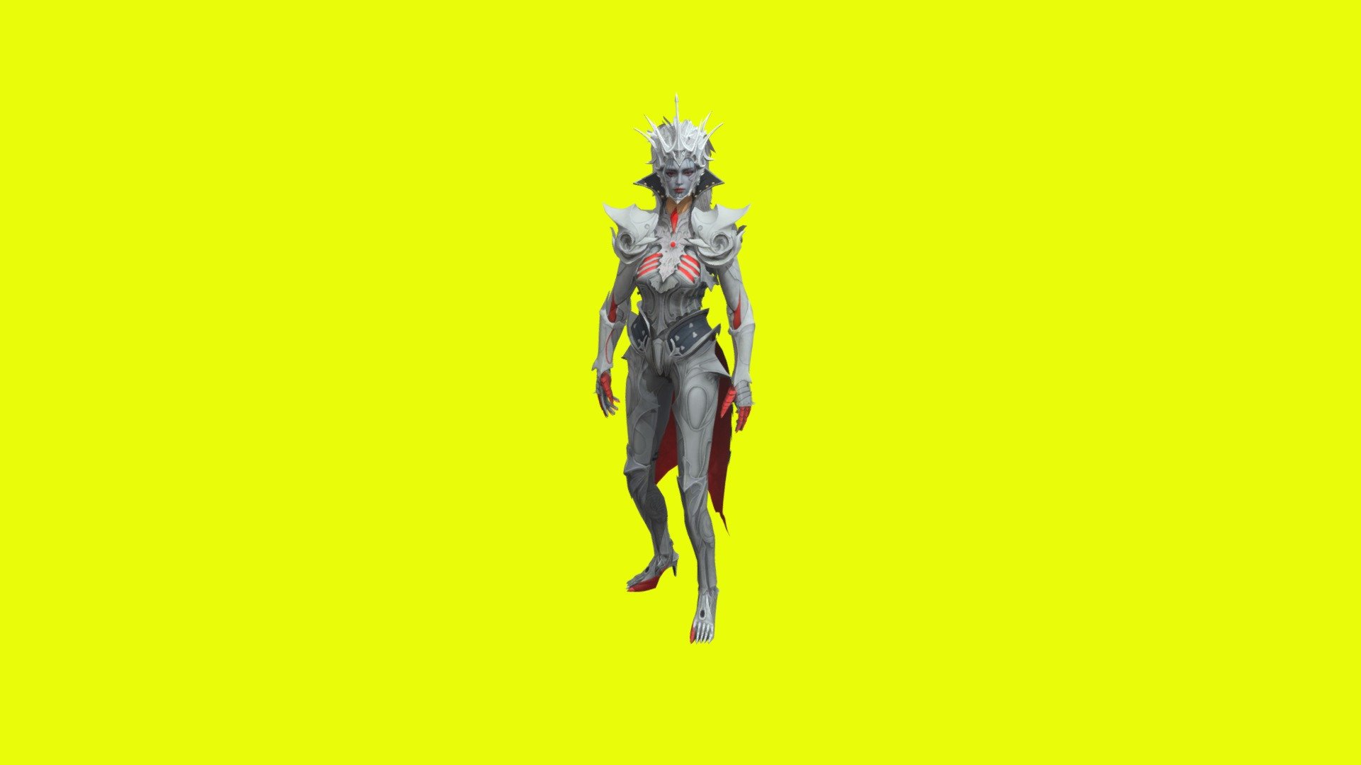 Stygian Liege X-Suit Female Idle animation - Download Free 3D model by ...