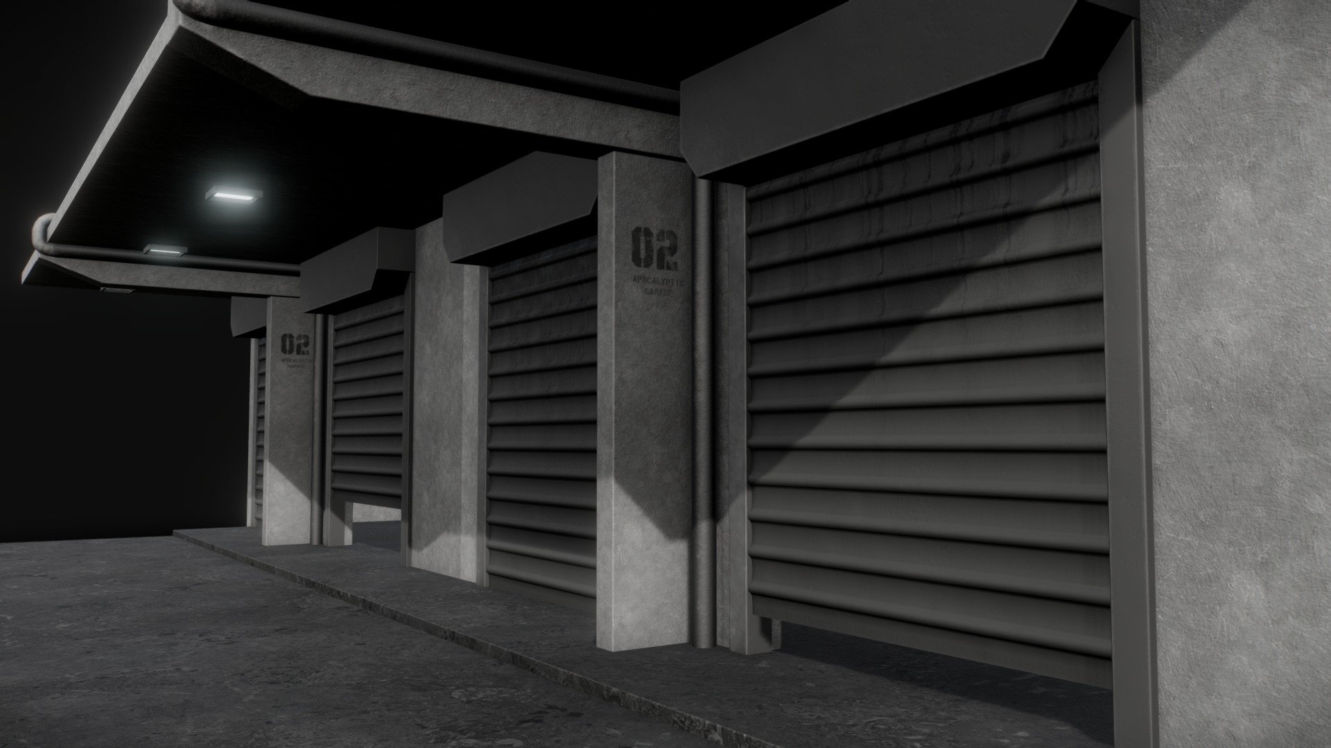 Garage Store - Buy Royalty Free 3D model by Hariharan (@hariharan.htmfx ...
