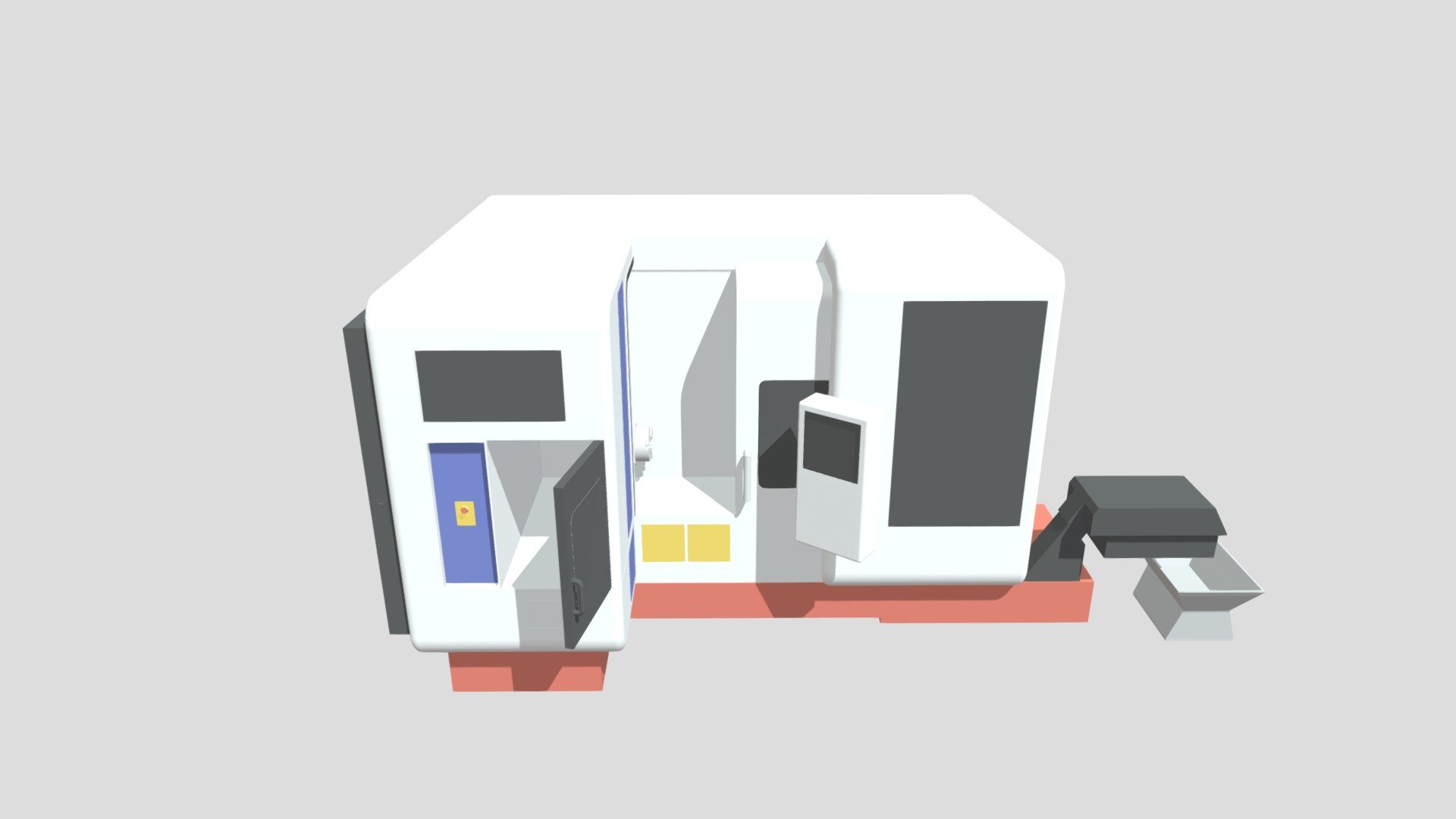 Mazak CNC 3D Model - 3D model by yjws21 [243ec55] - Sketchfab