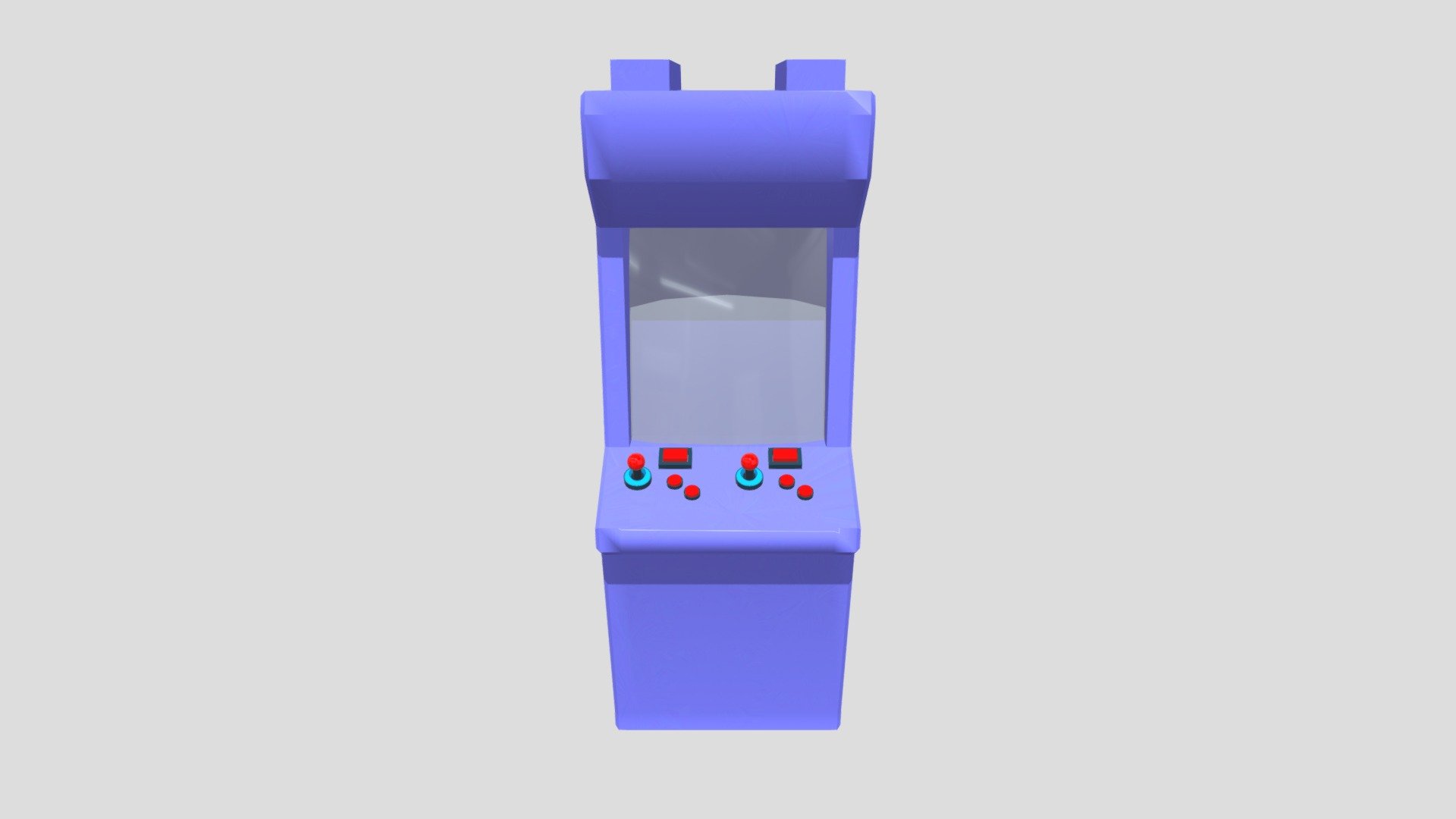 SubstancePaintedArcadeMachine (Mesh Exp) - 3D model by CCollinsF ...
