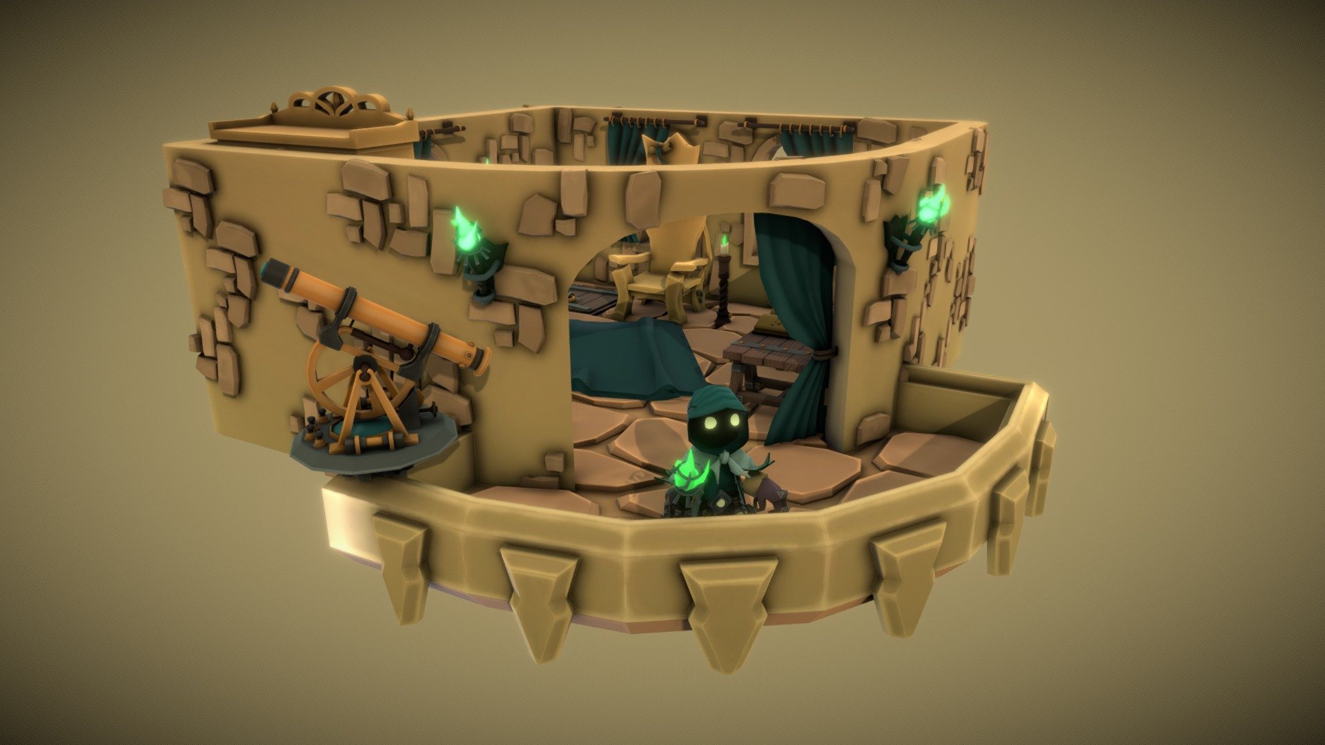Desert Laboratory - 3D model by Vladimirx900 [24414e2] - Sketchfab