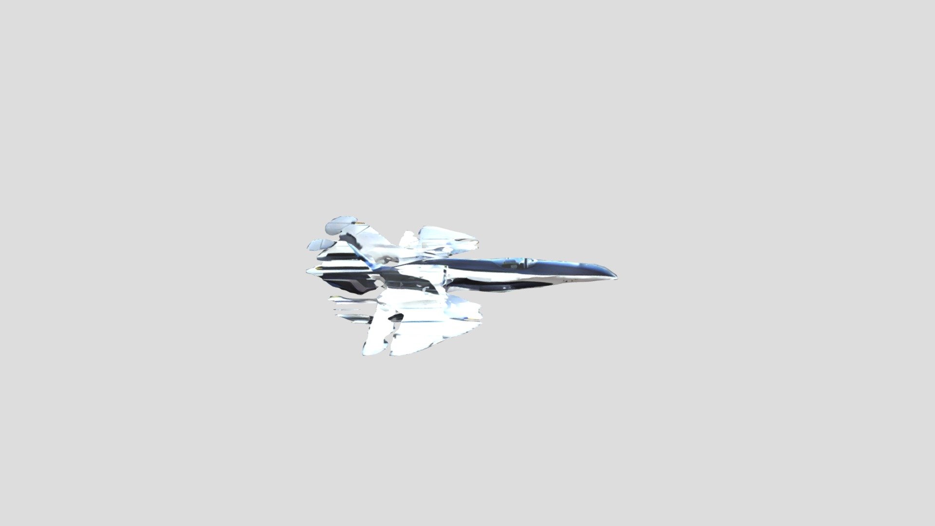 Zebra Concept Fighter Jet Aircraft - 3D model by blaQX [2441873 ...
