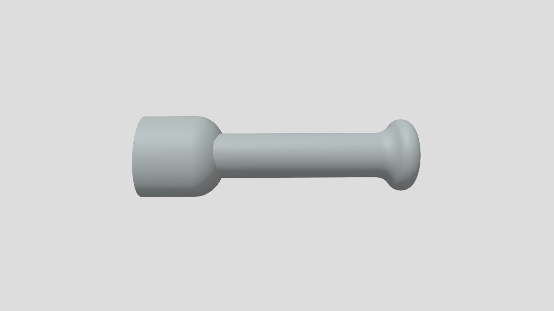 Handle/Grip for Oculus Controller - 3D Printable - 3D model by ...