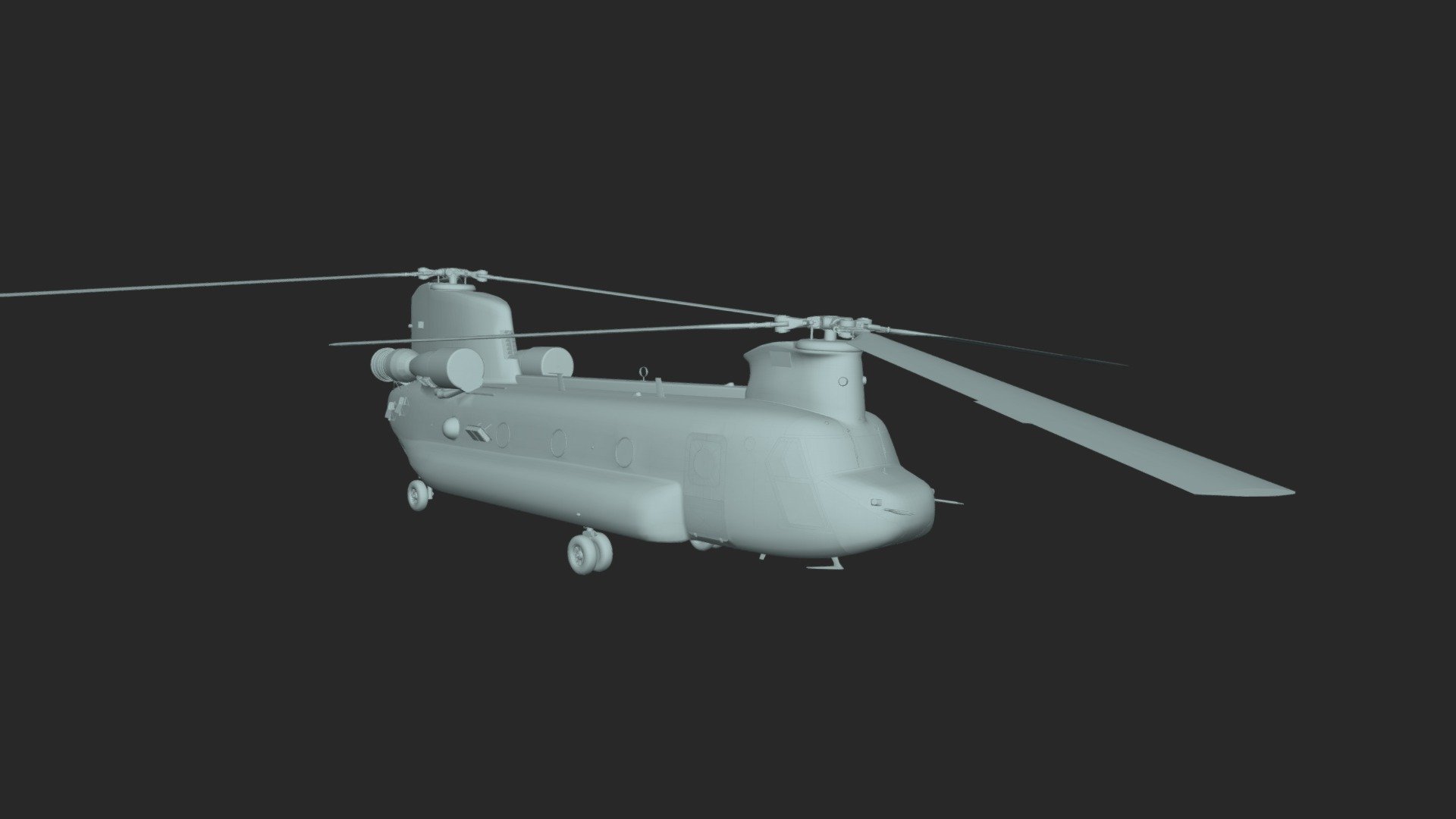 Boeing CH-47F Chinook - 3D model by maciejzamojski.mz [24445c4] - Sketchfab
