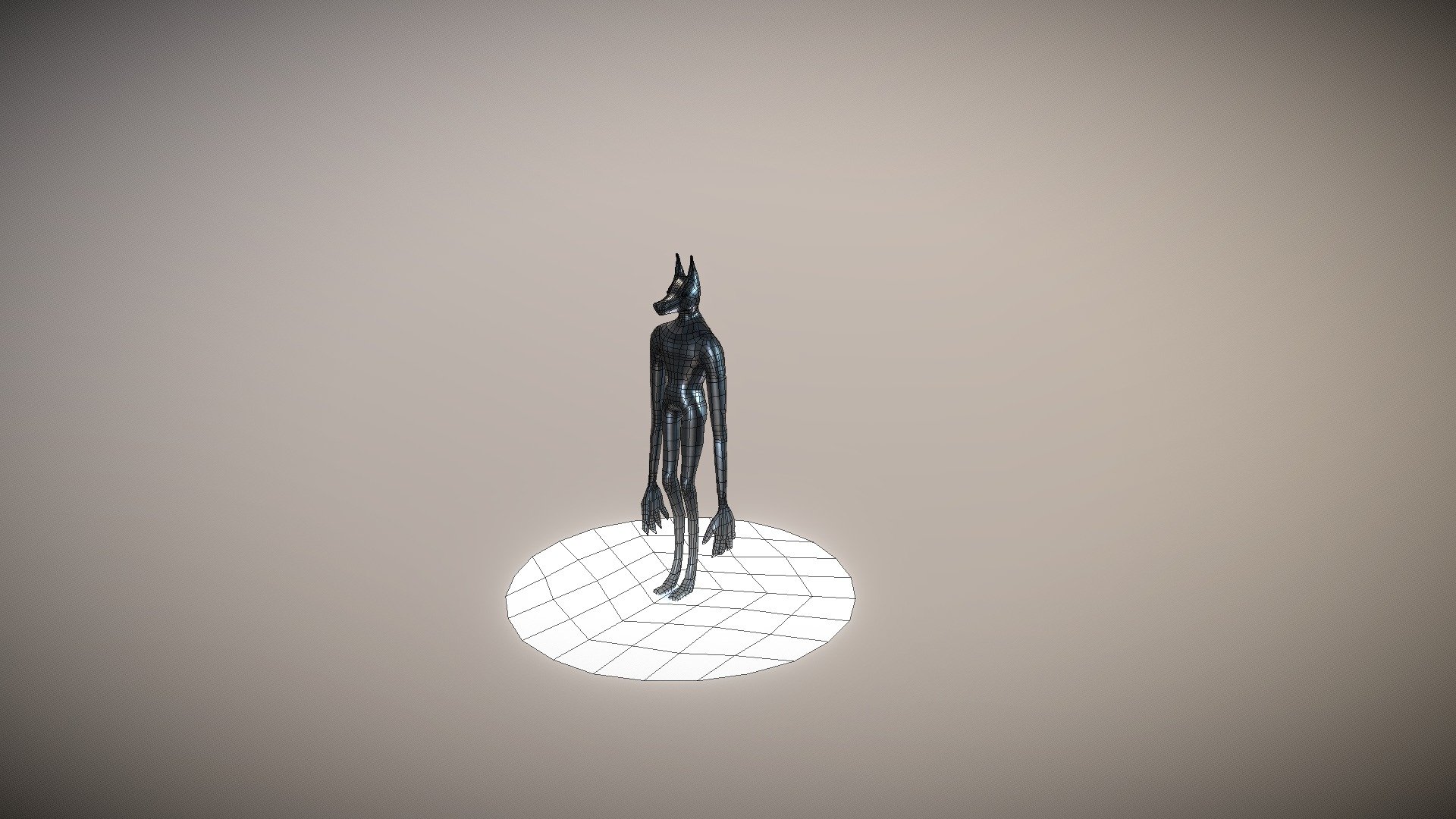 Stylised Anubis School Project - Download Free 3D model by rmcca40 ...
