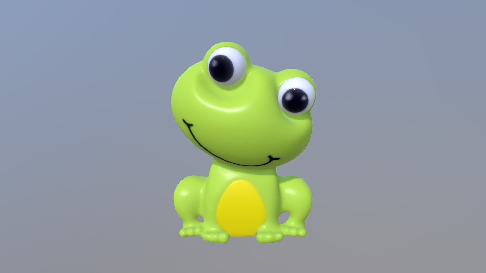 Froggy - 3D model by wmg.walid [244667f] - Sketchfab