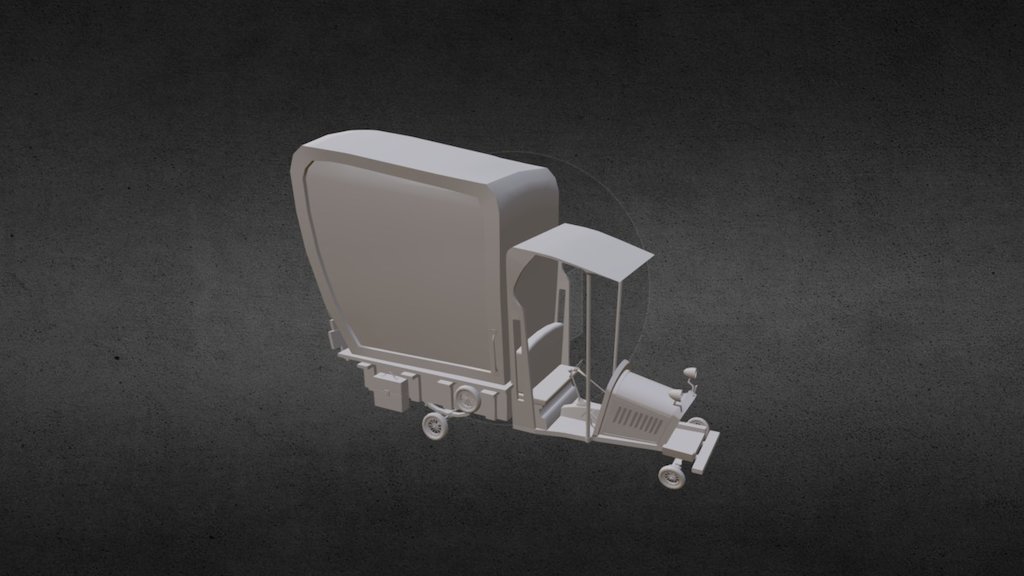 Moving Van - 3D model by Uncon [244669a] - Sketchfab