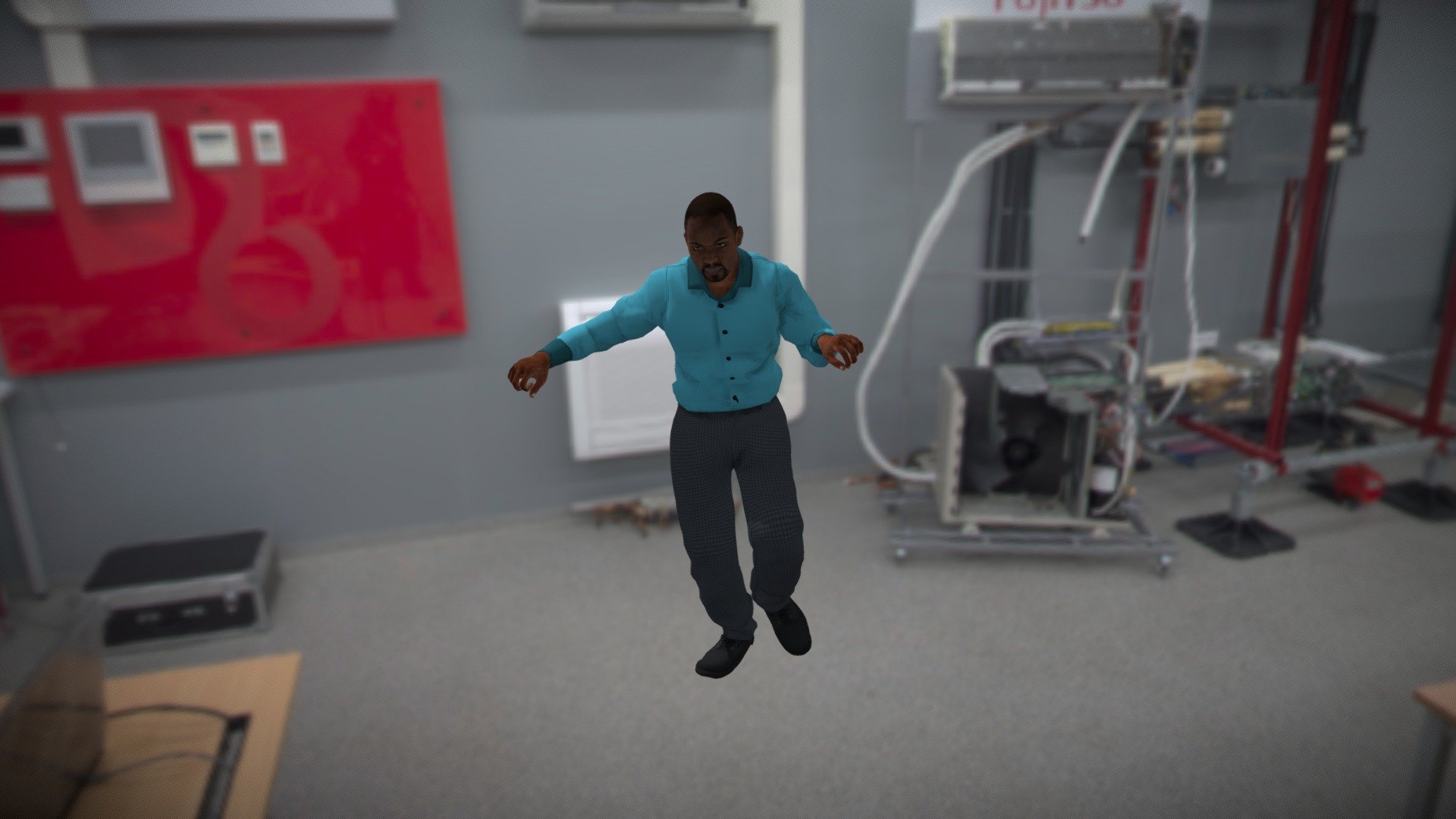 Mixamo Import Export Test Anim_Walk - 3D model by SeyNeyThen ...