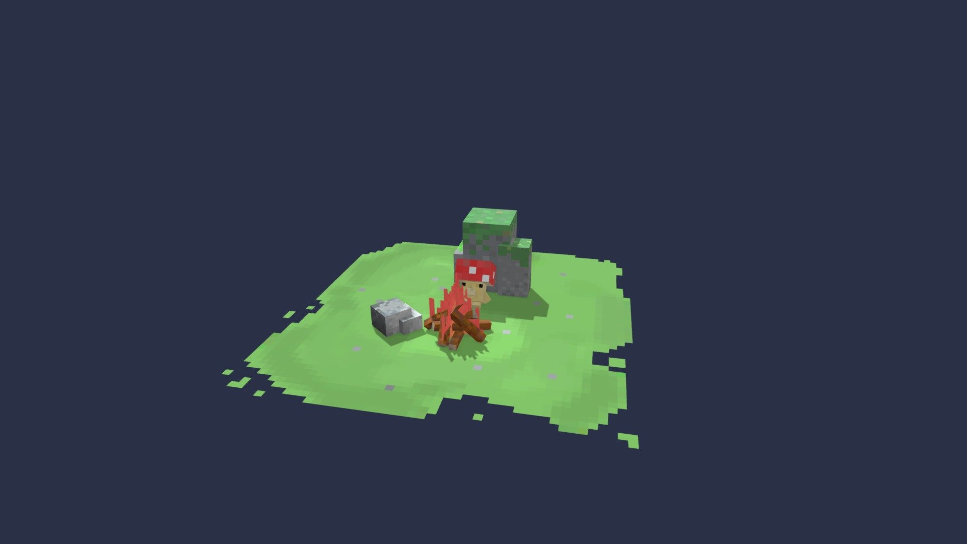 Mushroom Person - 3D model by coldloafofbread [244a7f9] - Sketchfab