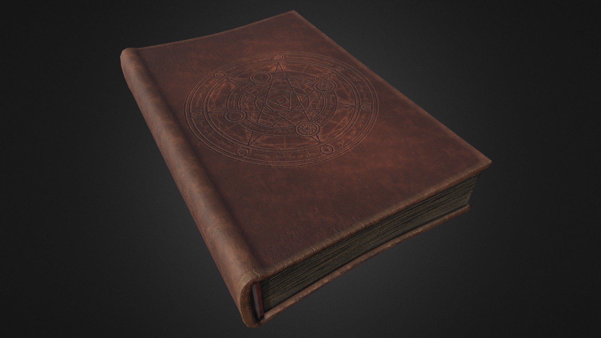 Ritual book - 3D model by Simplix [244b7ba] - Sketchfab