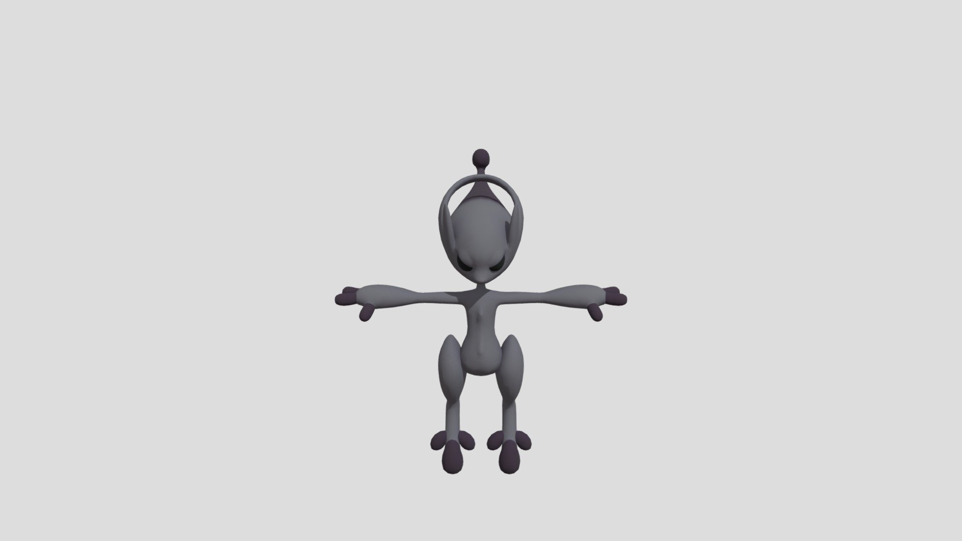Wii U - Super Smash Bros For Wii U - Mewtwo - Download Free 3D model by ...