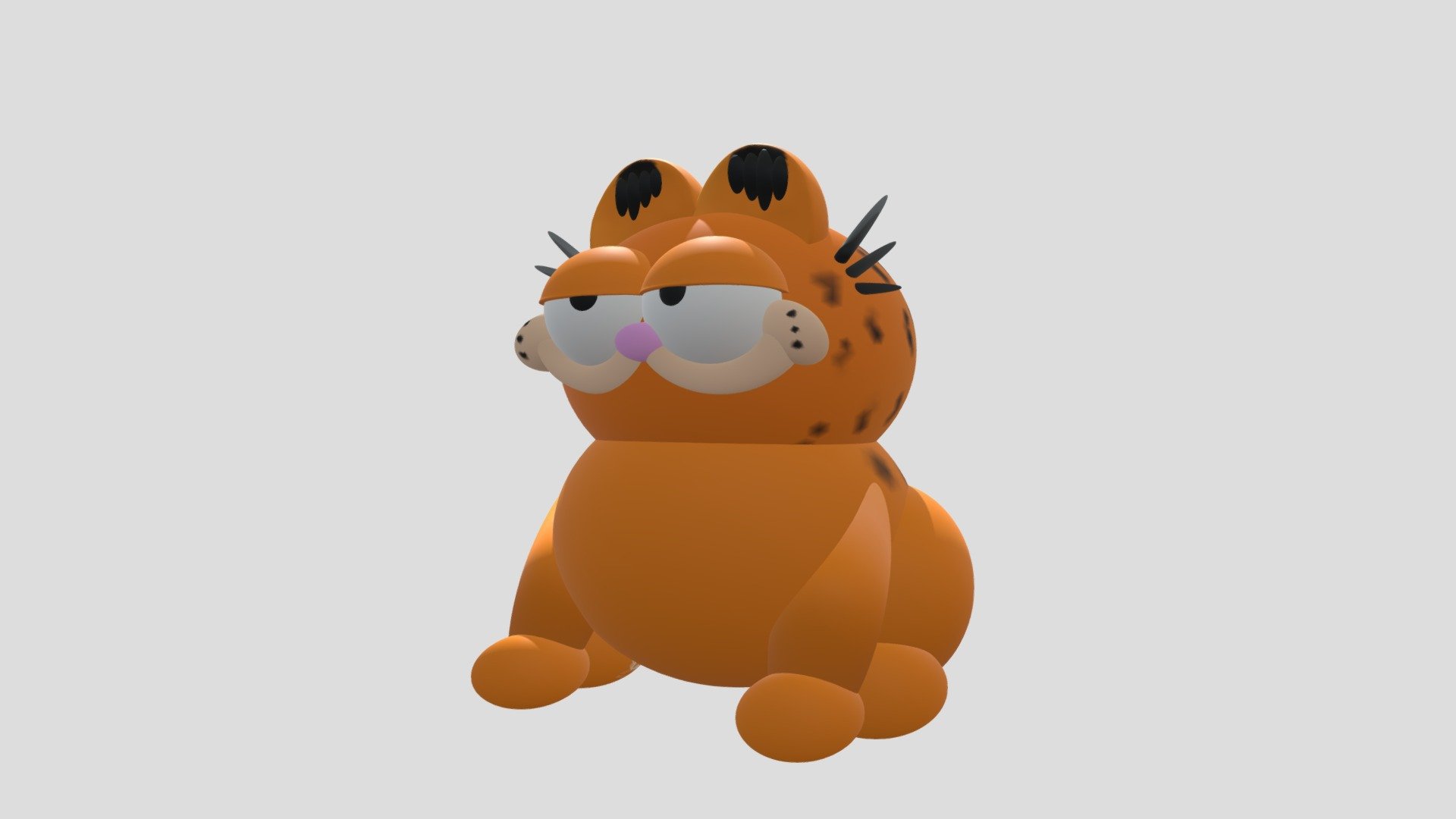 80s Garfield Model - Download Free 3D model by Punkinob (@bruh03099 ...
