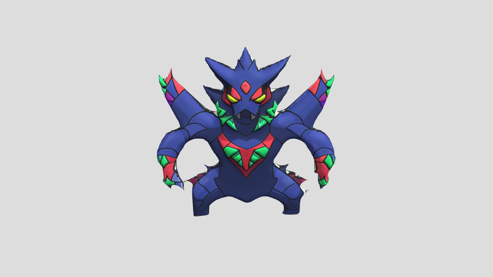 Pokemon Goal 732 - Download Free 3D model by klrxyz [244f0ff] - Sketchfab