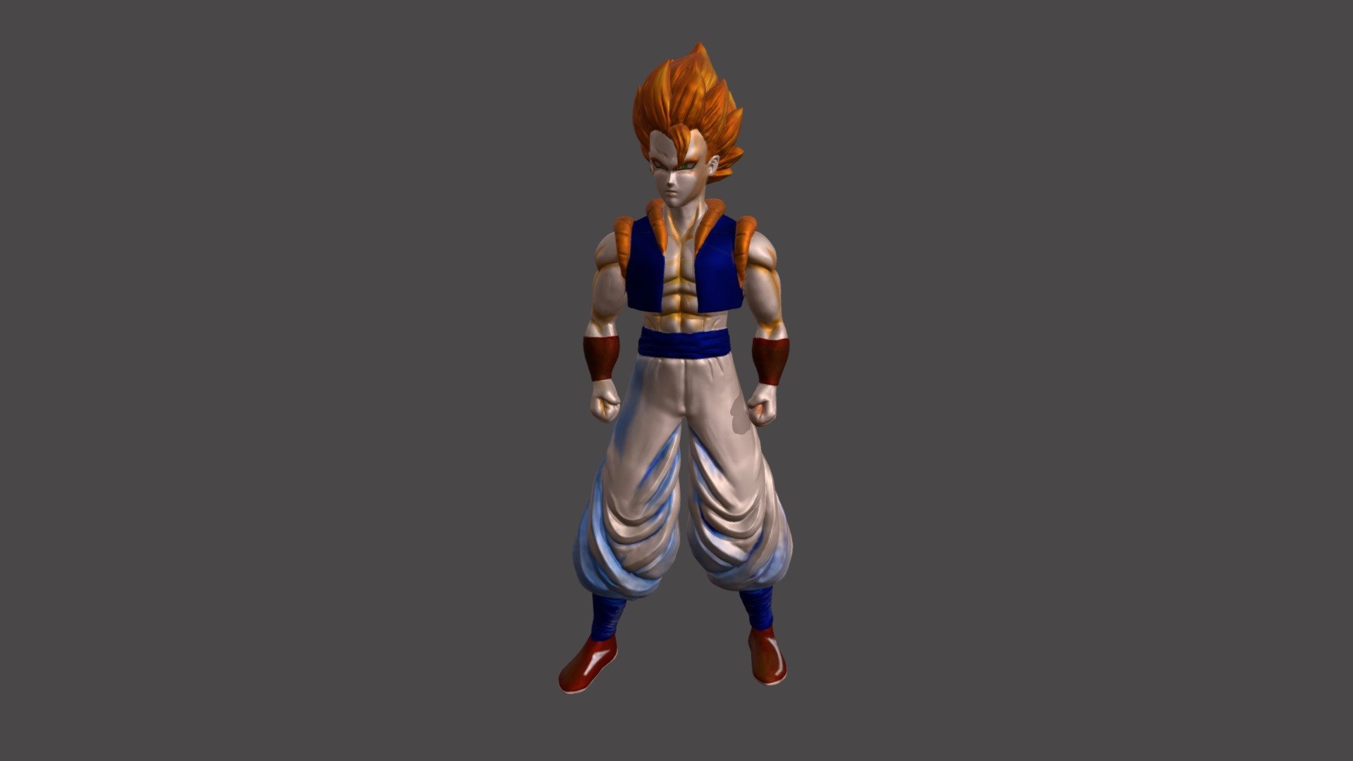 vegeto paint2 - Download Free 3D model by Maecio.Rodrigues [244f94b ...