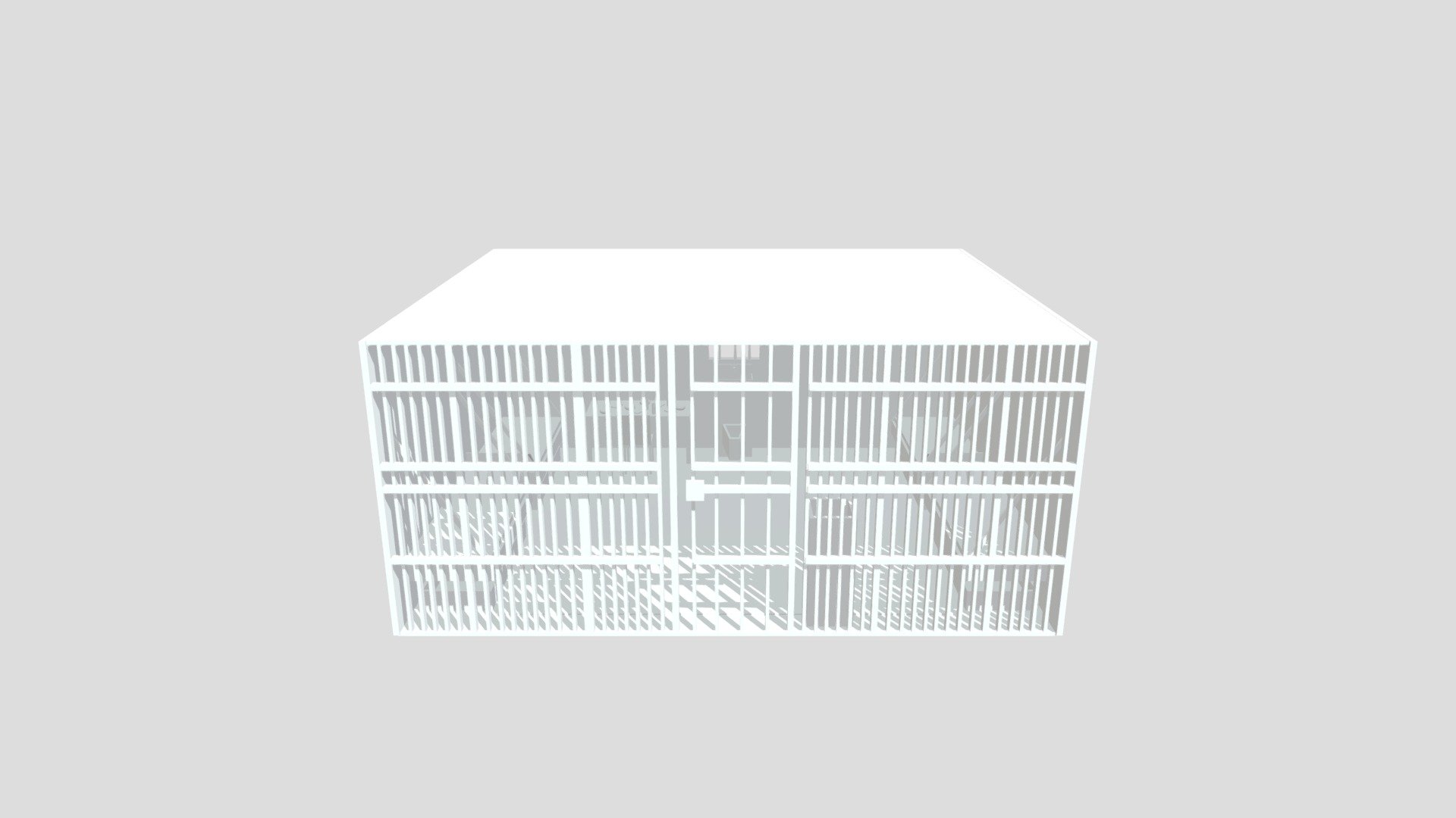 Jail Cell Part 2 - 3D model by KefrenAyala [244fd68] - Sketchfab