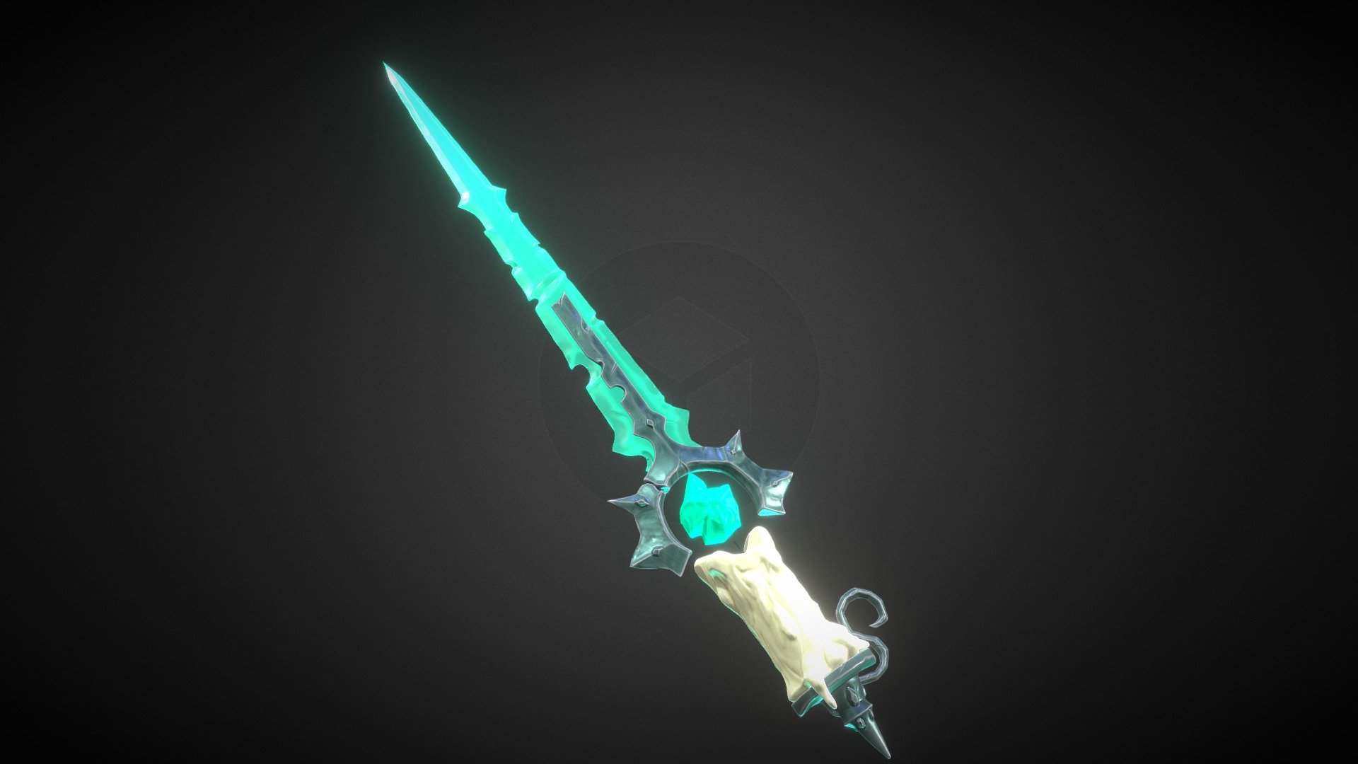 Ghostly Sword - Download Free 3D model by Anti-Impack [2451569] - Sketchfab