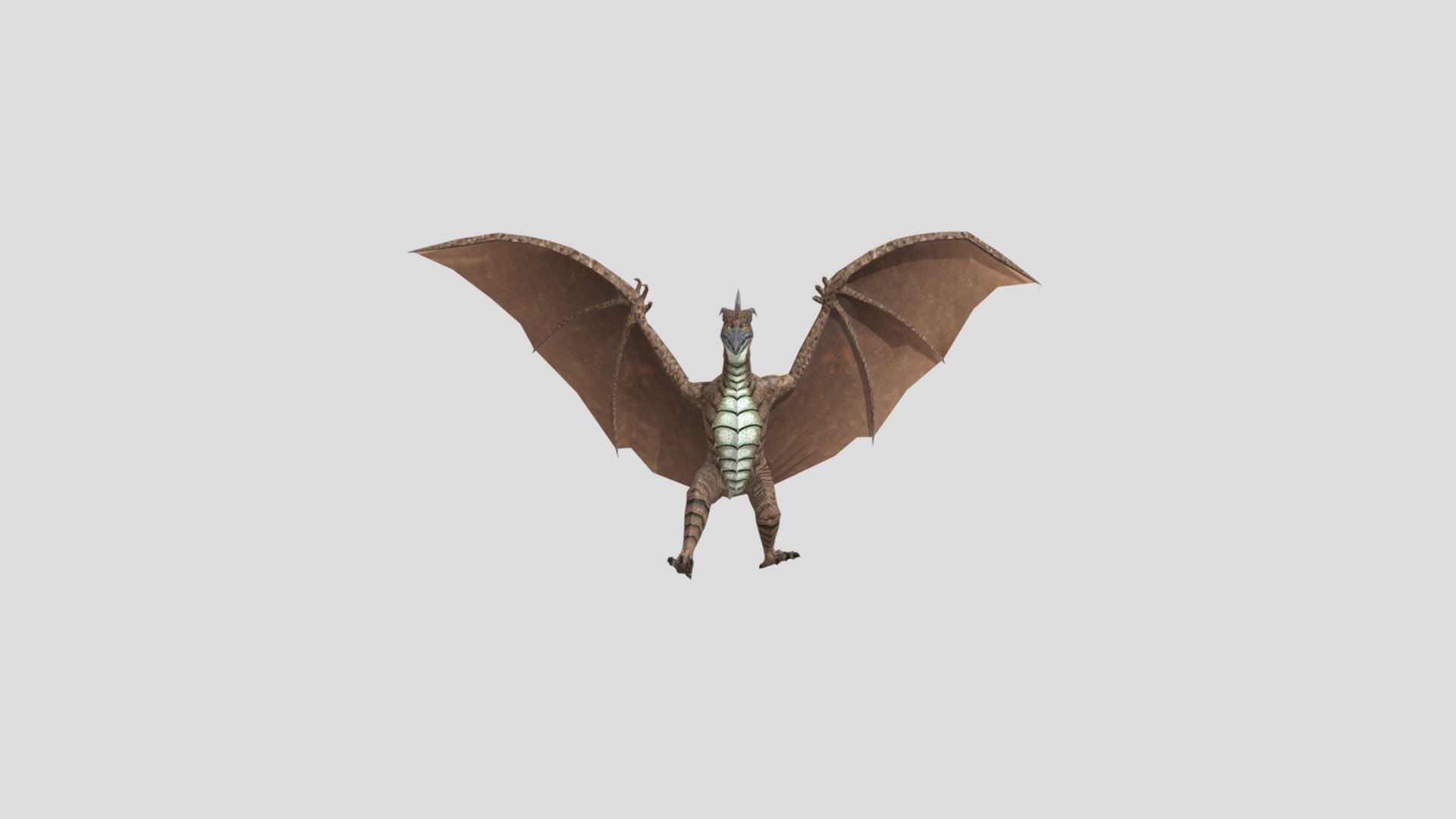Unleashed Rodan - Download Free 3D model by Modbuff (@CGreature ...