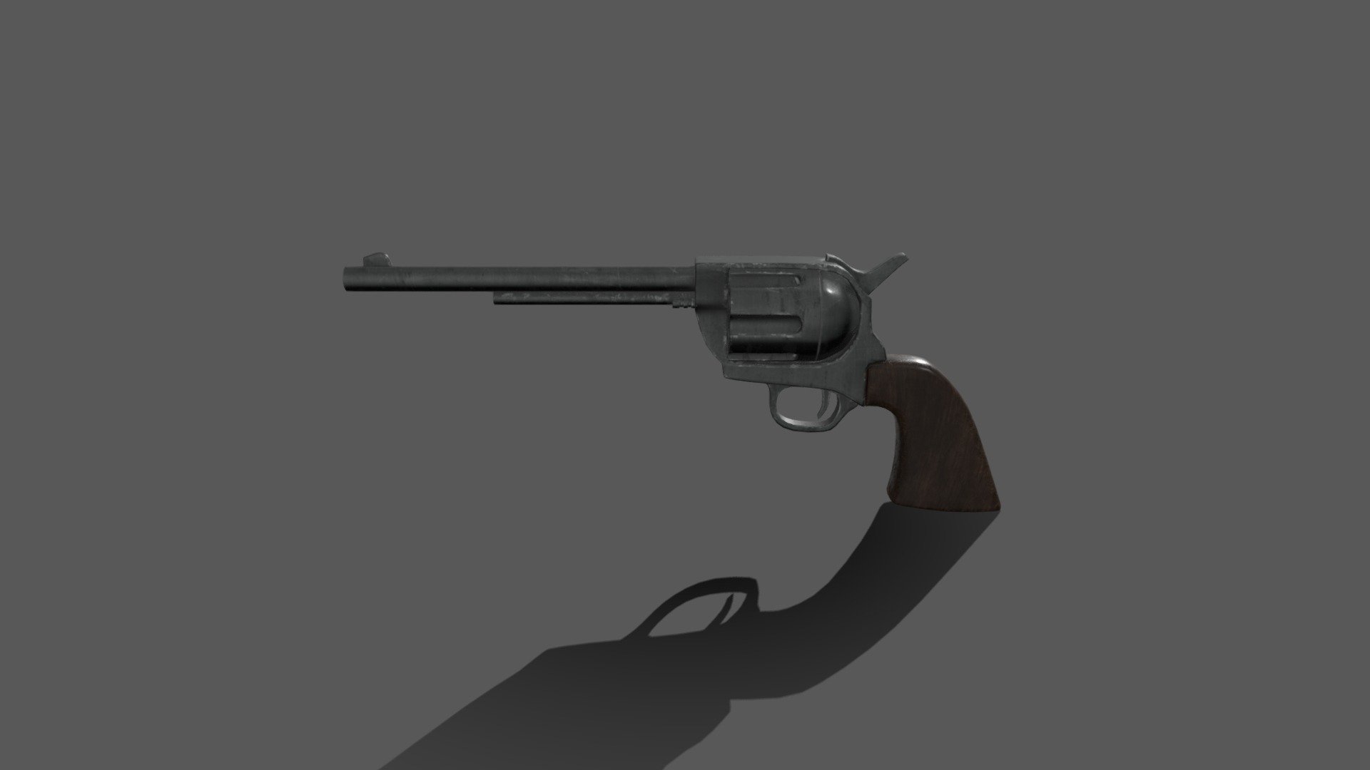 Revolver Prop - 3D model by CraigG124 [2453244] - Sketchfab