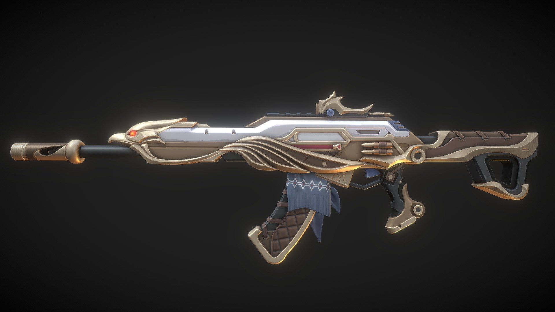 Assault Rifle #13 - Buy Royalty Free 3D model by Luke Huie (@luke.huie ...