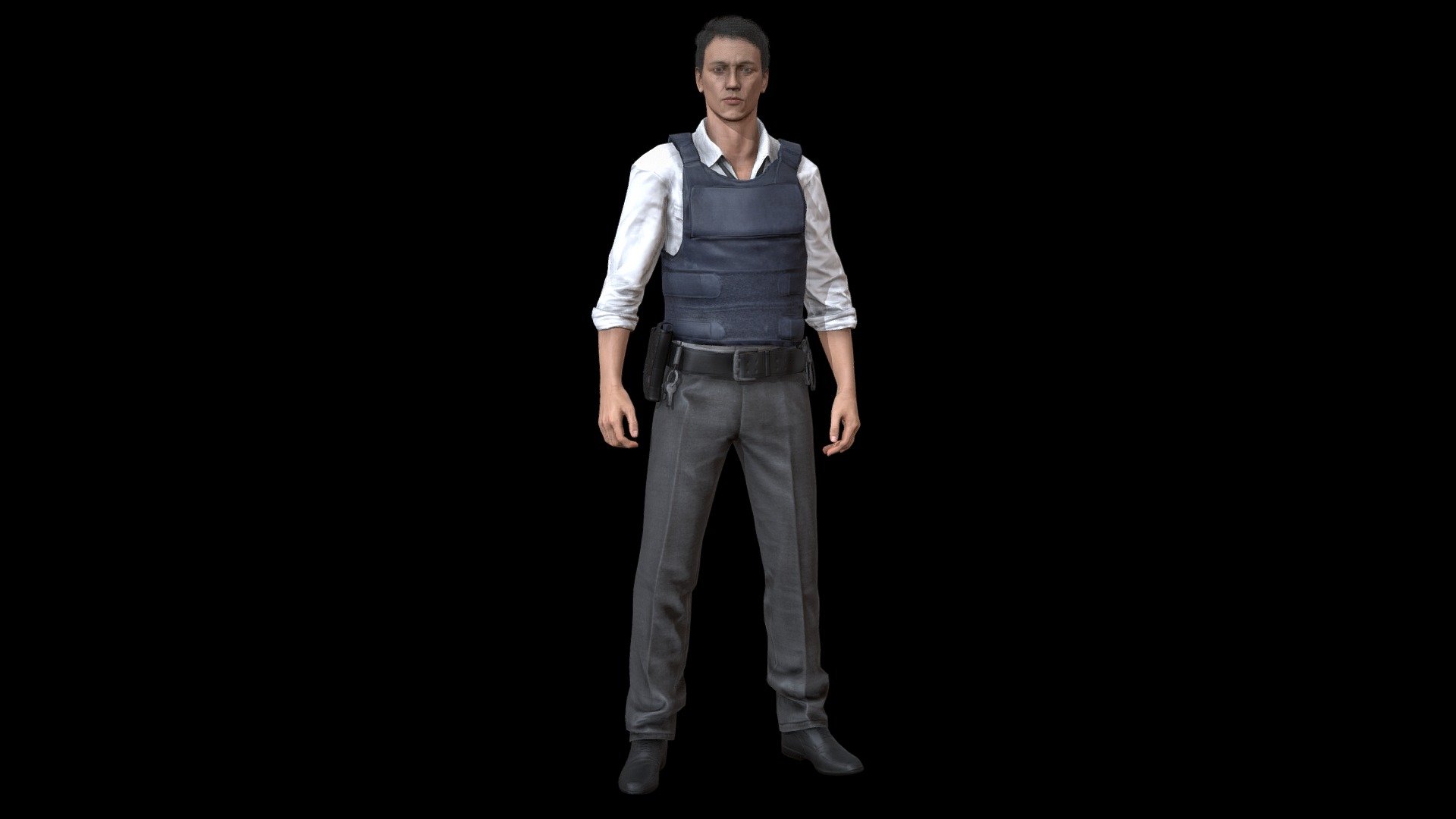 Police - Buy Royalty Free 3D model by lidiom4ri4 [2453dd6] - Sketchfab ...