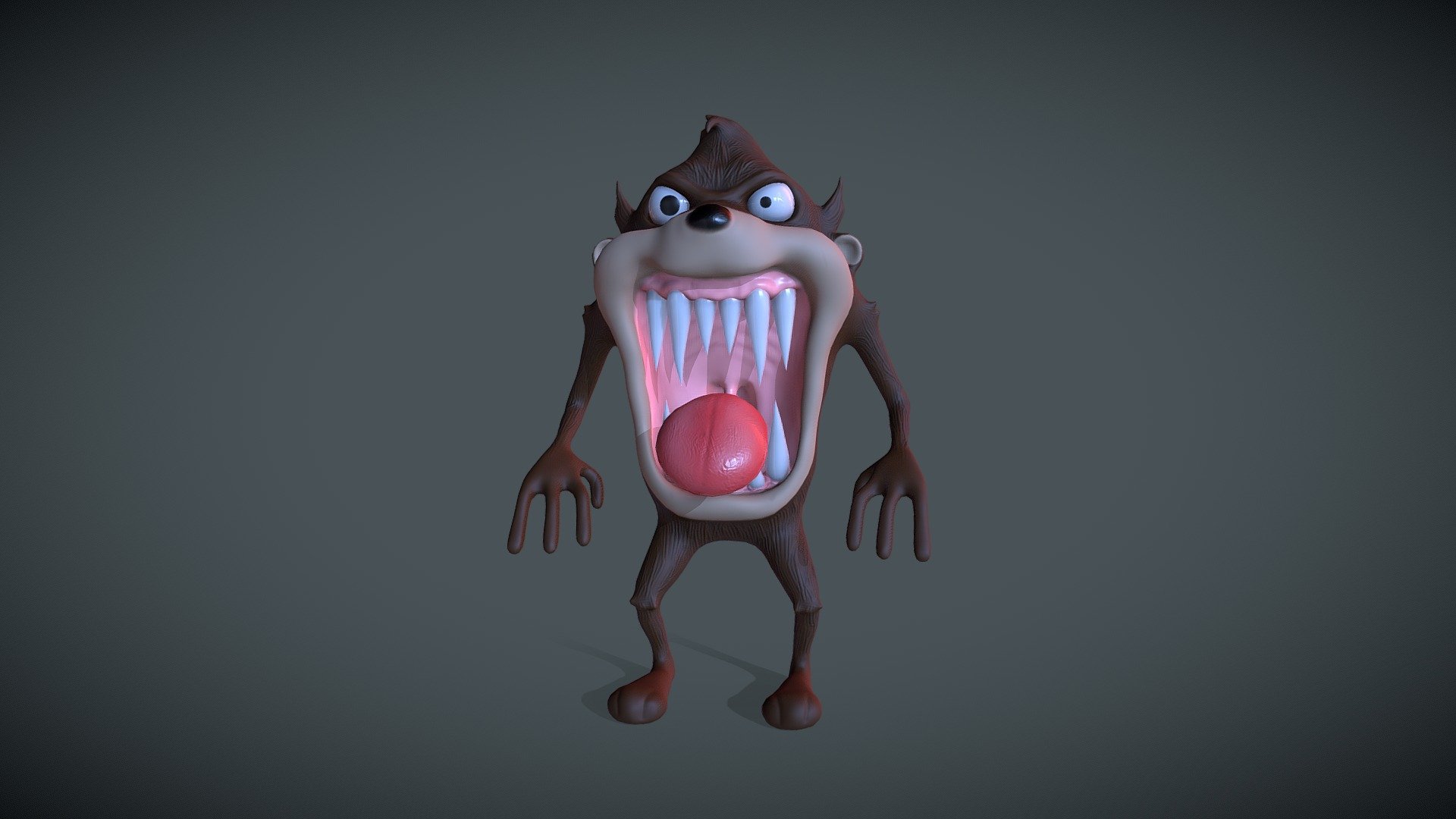 Taz - 3D model by JuanAbichacra [24542fb] - Sketchfab