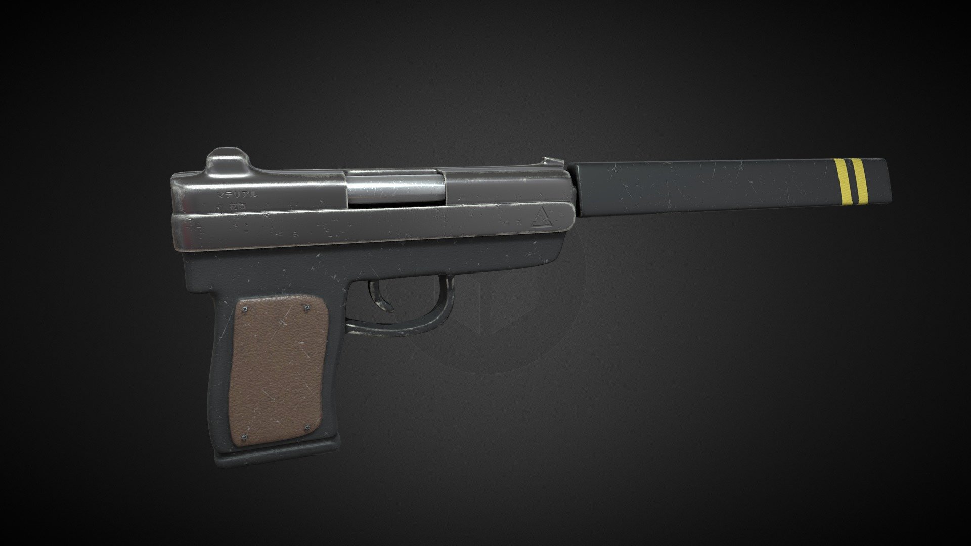 Assets - Pistol - Download Free 3D model by Jean Carlo (@jcarloz7 ...