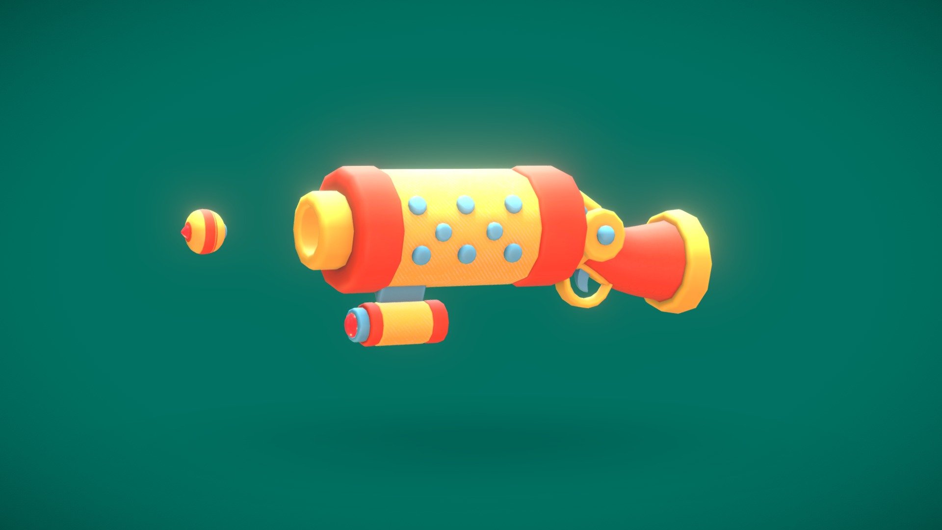 Stylized Shotgun v2 - Buy Royalty Free 3D model by Blooming Animation ...