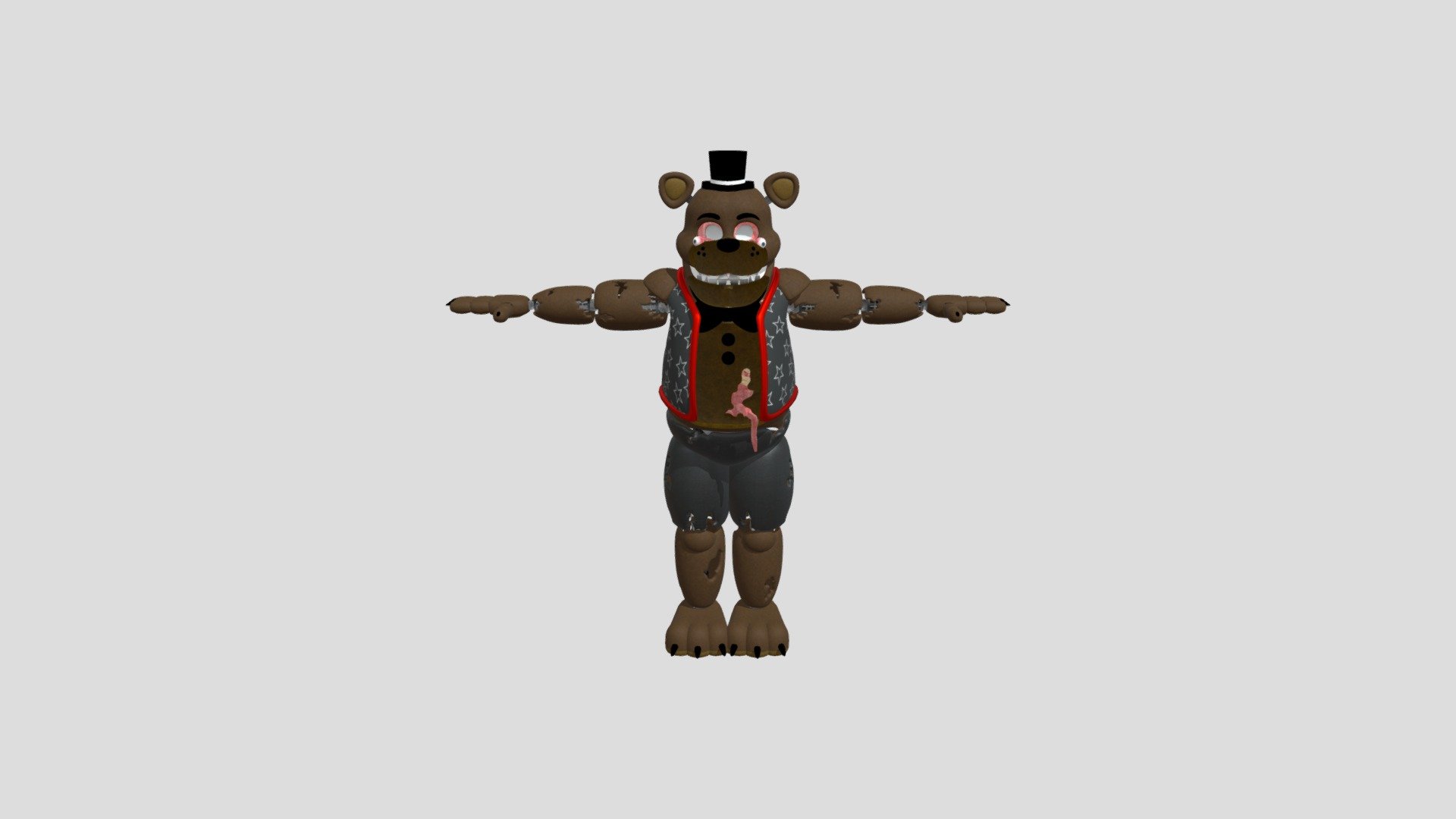 Stylized Corpse Freddy 3.6 - Download Free 3D model by s.c animaciones ...