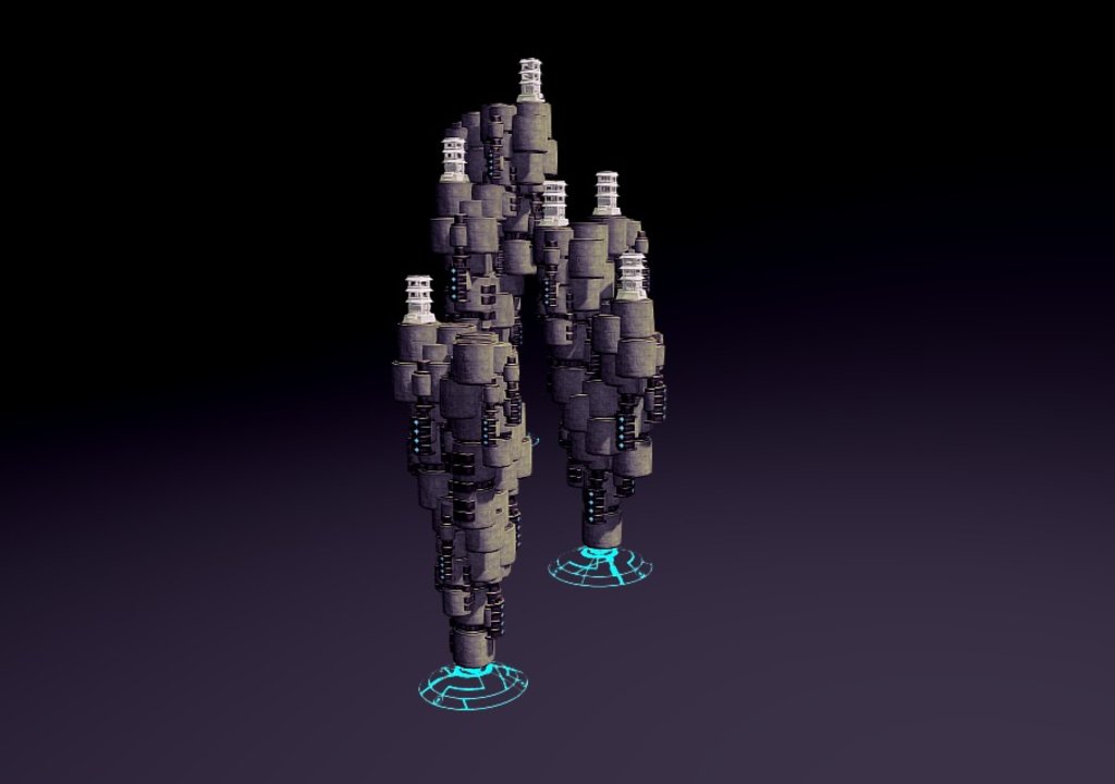 Ivory Towers - Download Free 3D model by d880 (@distance880) [24567dd ...